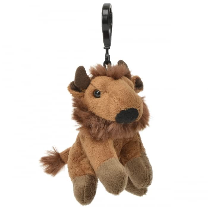 Unipak 1177BI-K Bison Plush Key Holder, 3.5-inch Height - Walmart.com