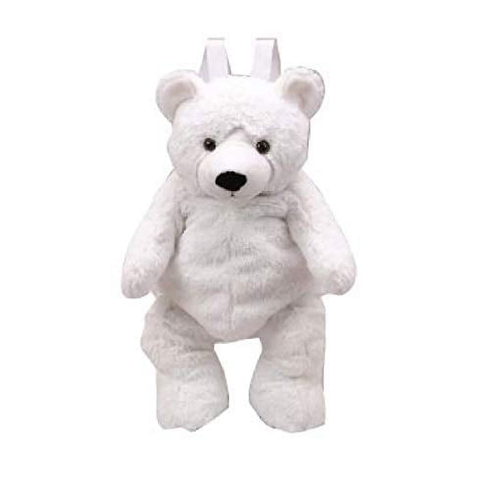 Unipak 1874PL Polar Bear Backpack, Plush Toy, 16-inches High - Walmart.com