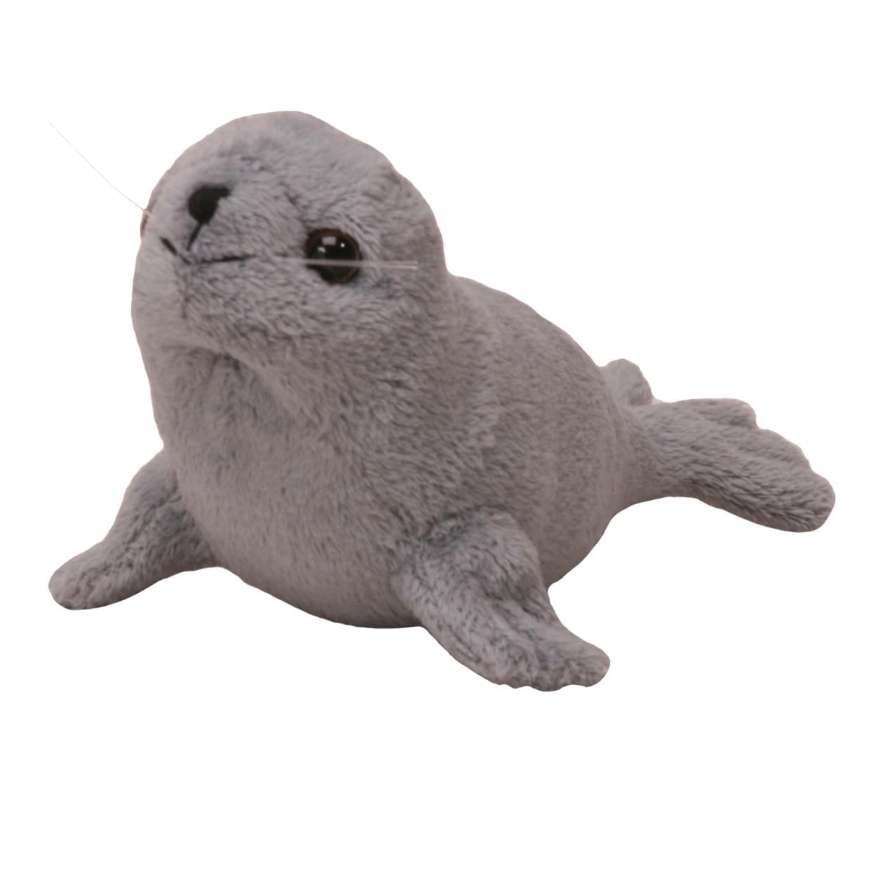 Unipak 6" Handful Soft Grey Seal Toys - Walmart.com