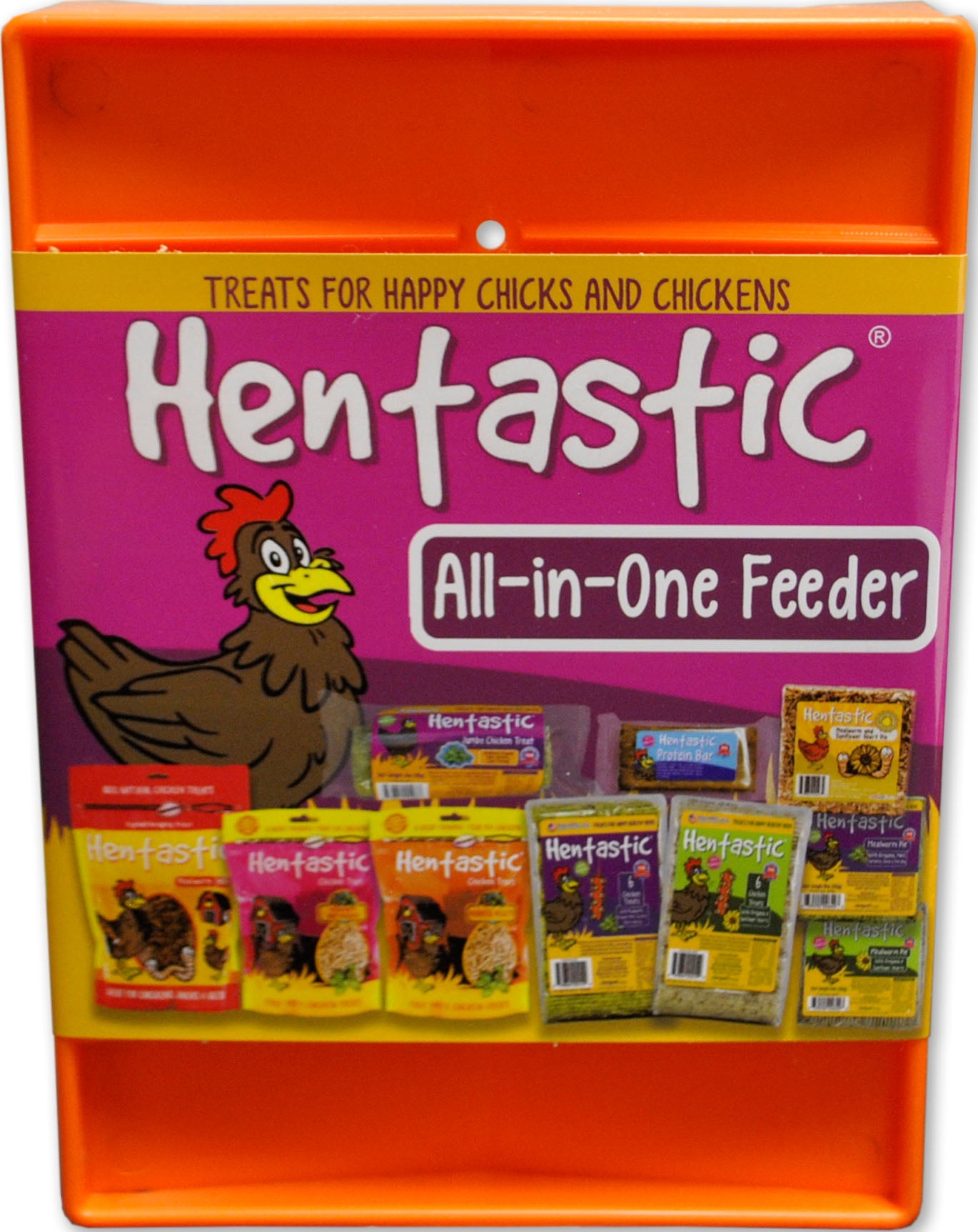 Unipet HEP91 6 oz Hentastic All In One Feeder - Walmart.com
