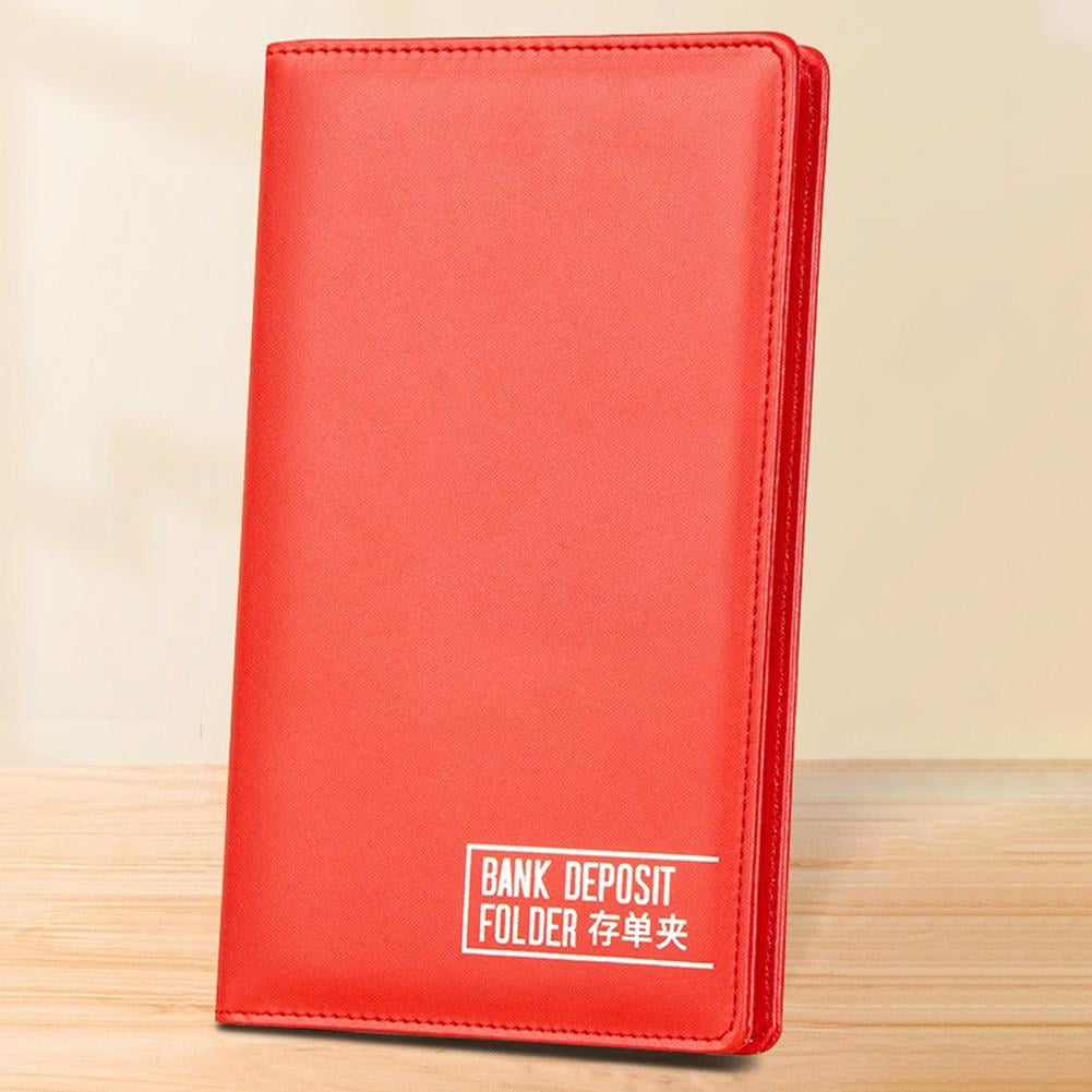 Uniqora Deposit slip folder bill clip bank draft check certificat ...