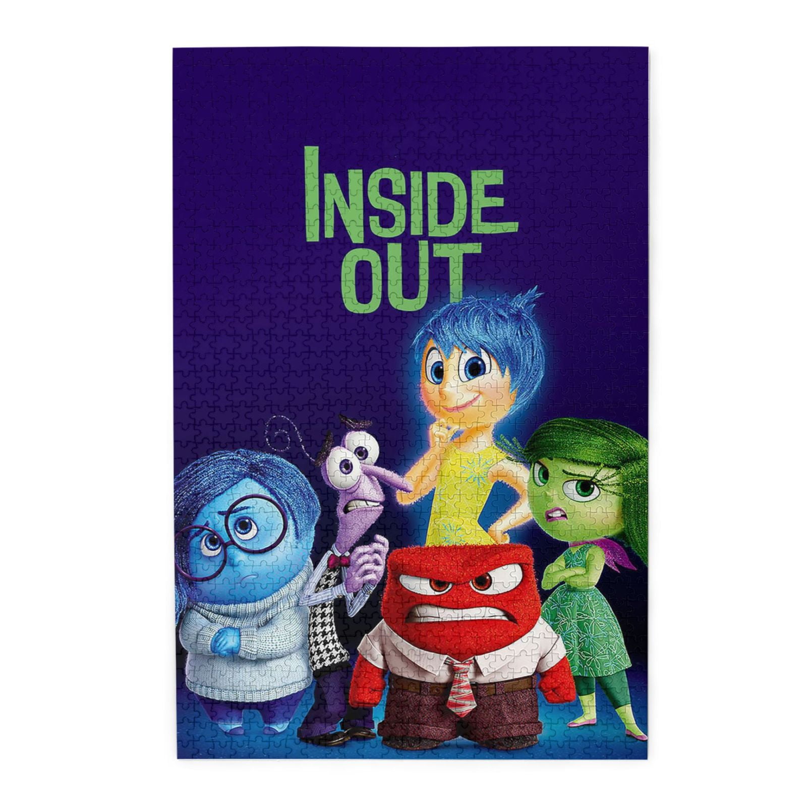 Unique 1000 Pieces Picture Puzzle Inside Out Jigsaw Puzzles Cartoon ...