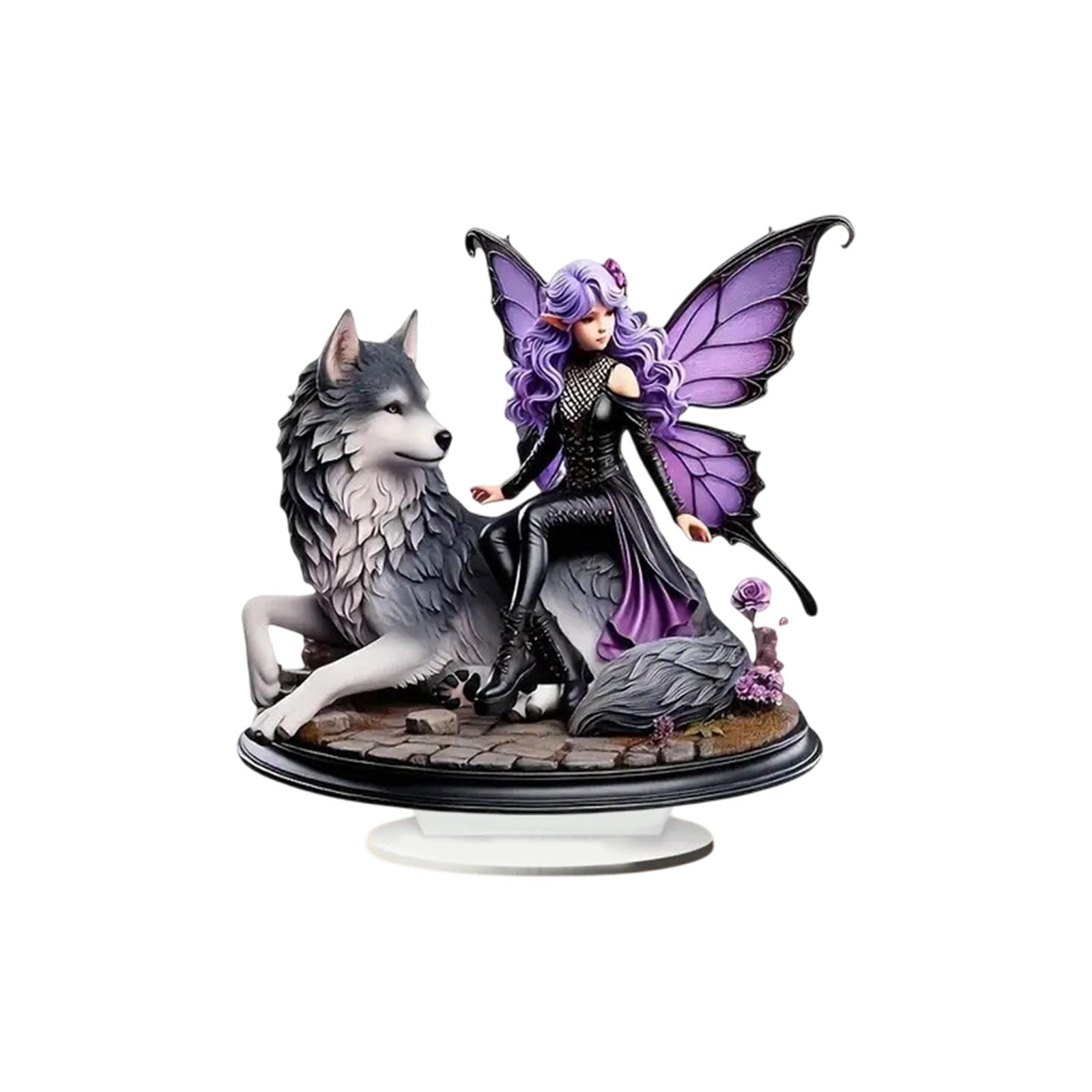 Unique 2D Acrylic Tabletop Ornament with Three-Dimensional Visual ...