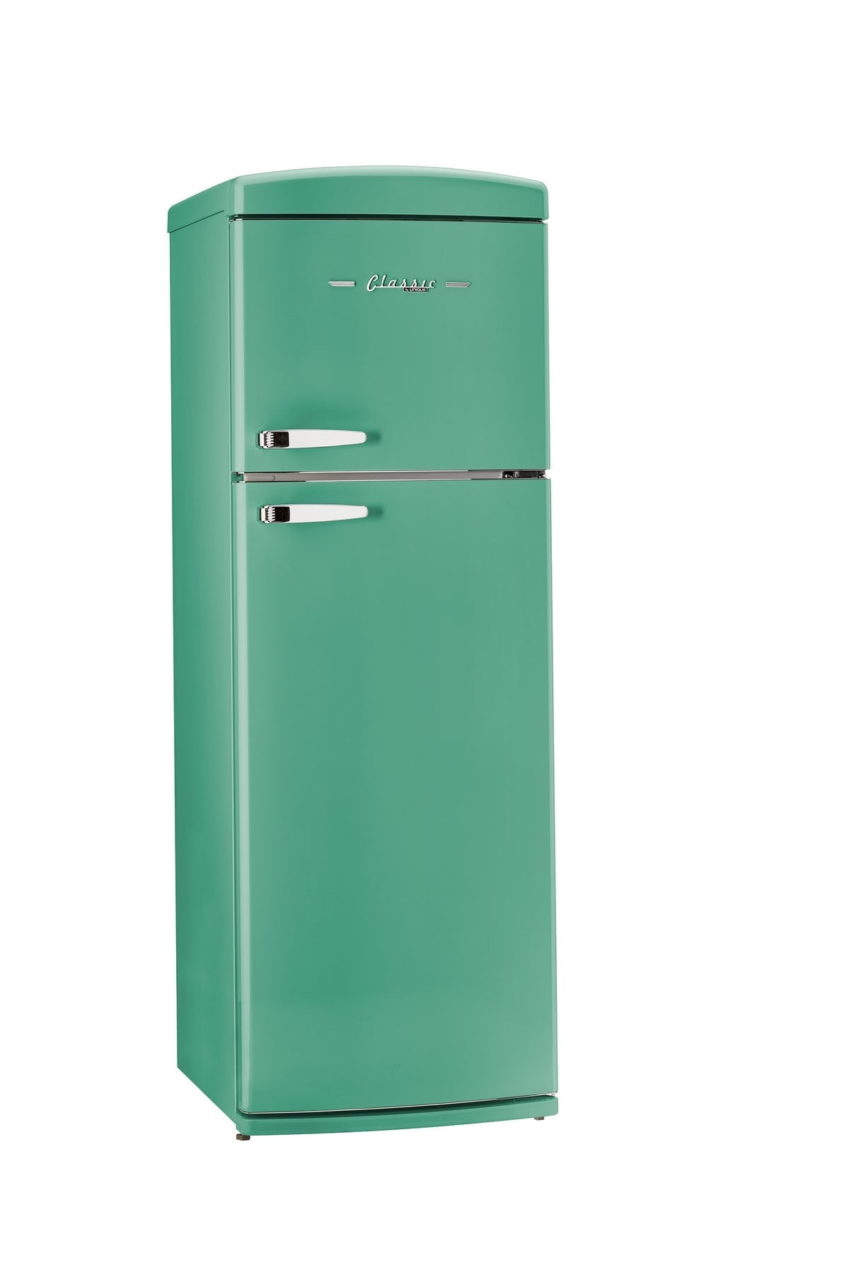 Unique 310L Ocean Mist Turquoise Top Mount Refrigerator - Walmart.com