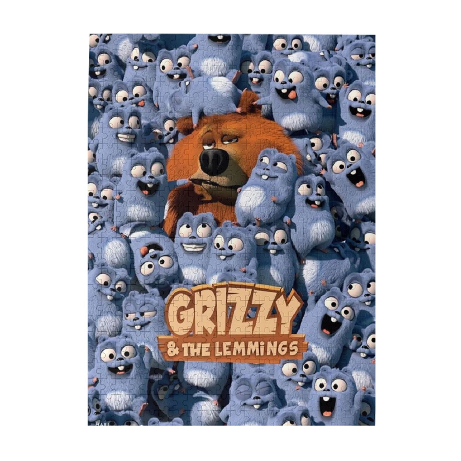 Unique 500 Pieces Picture Puzzle Grizzy & The Lemming Jigsaw Puzzles ...