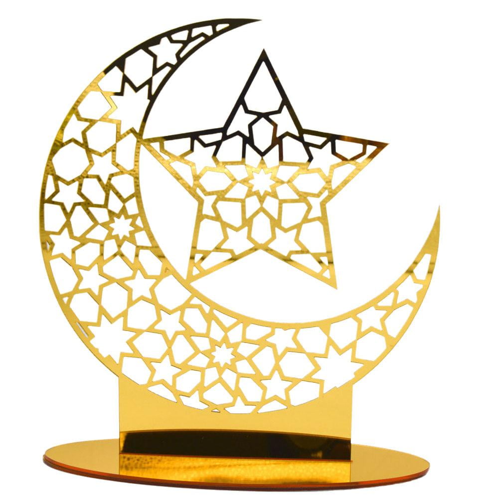 Unique Acrylic 3D Crescent Table - Stylish and Stable Display Stand ...