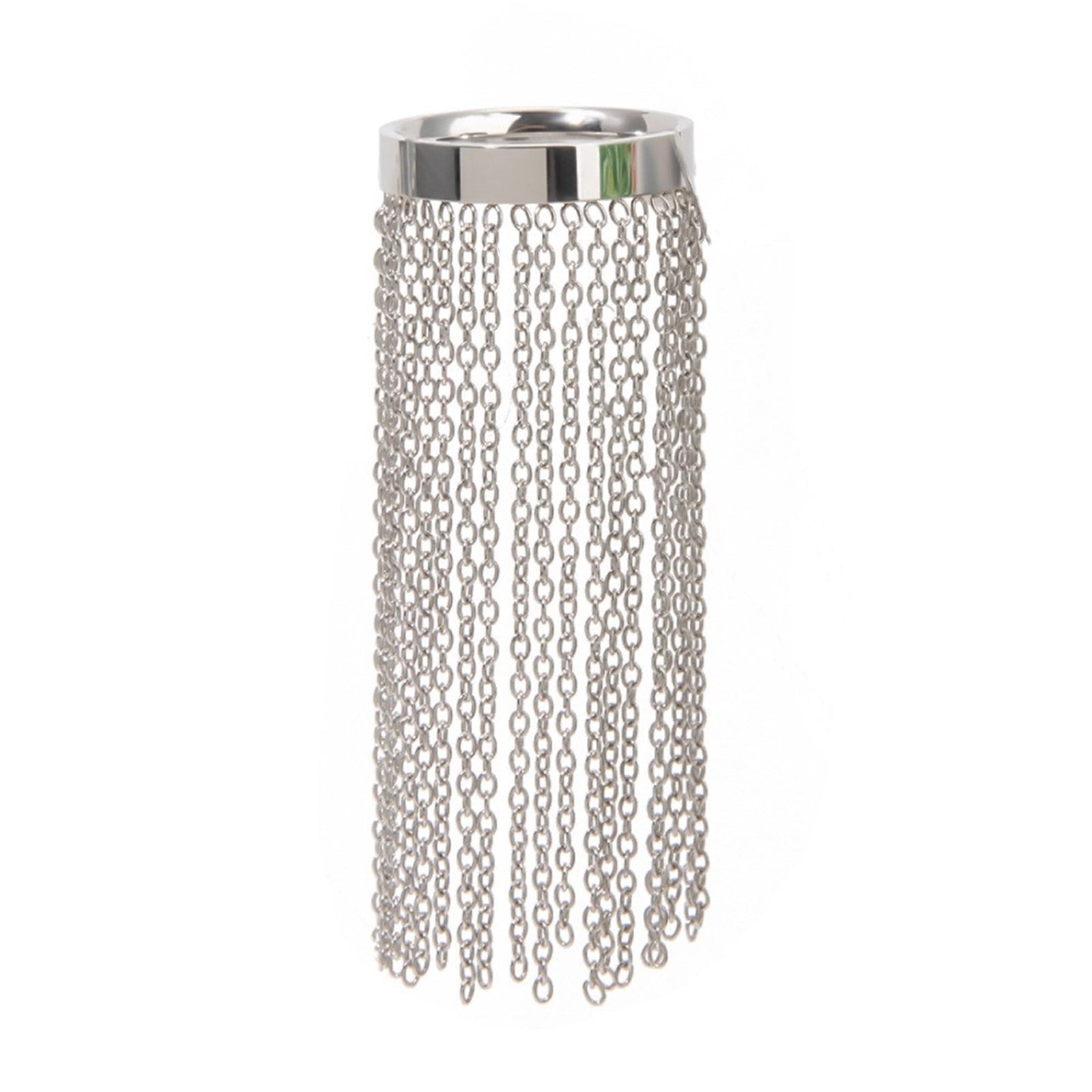 Unique Adjustable Size Rings Stainless Steel Rings with Chain Fringes ...