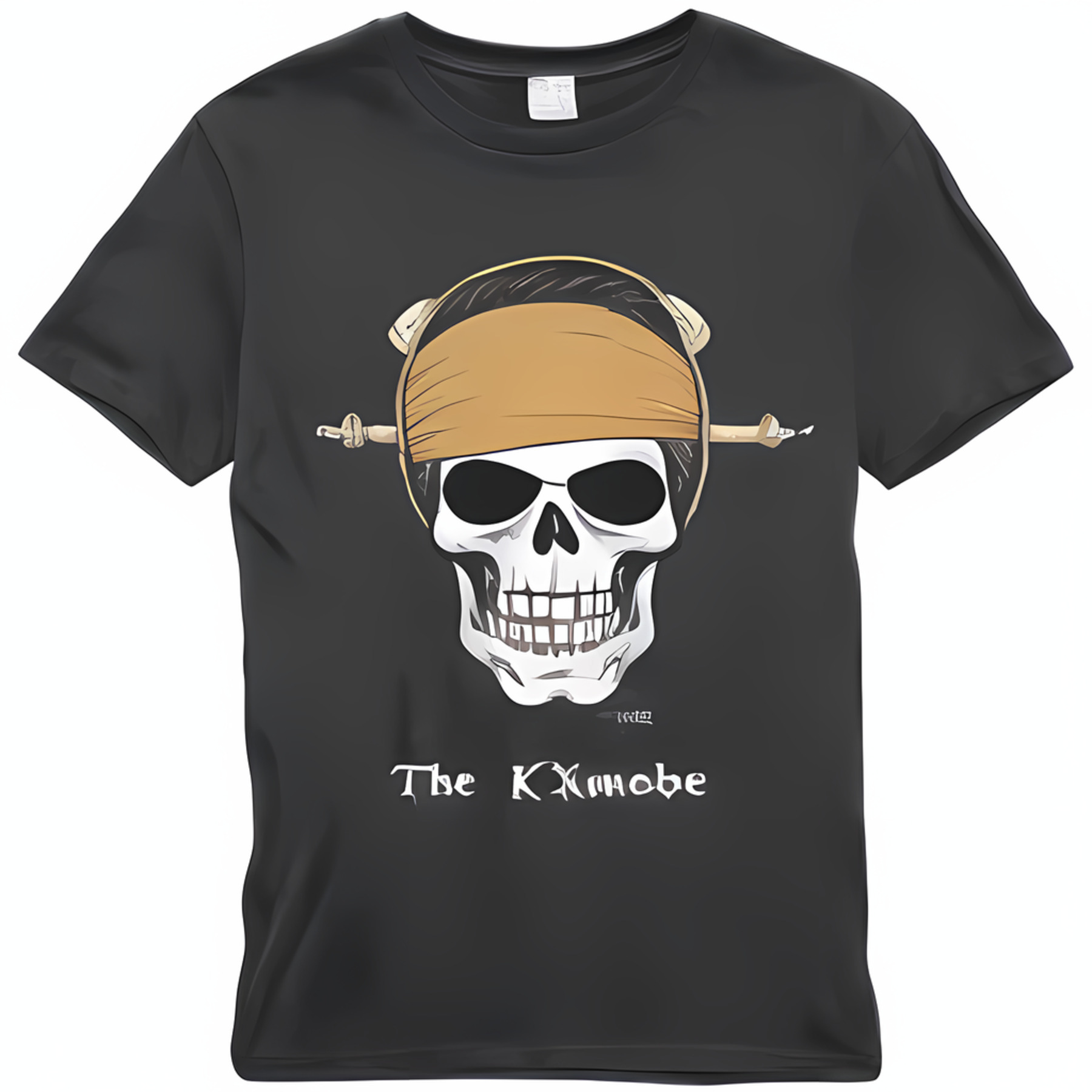 Unique Anime Inspired Black T-Shirt: with and Wooden Sword Illustration ...