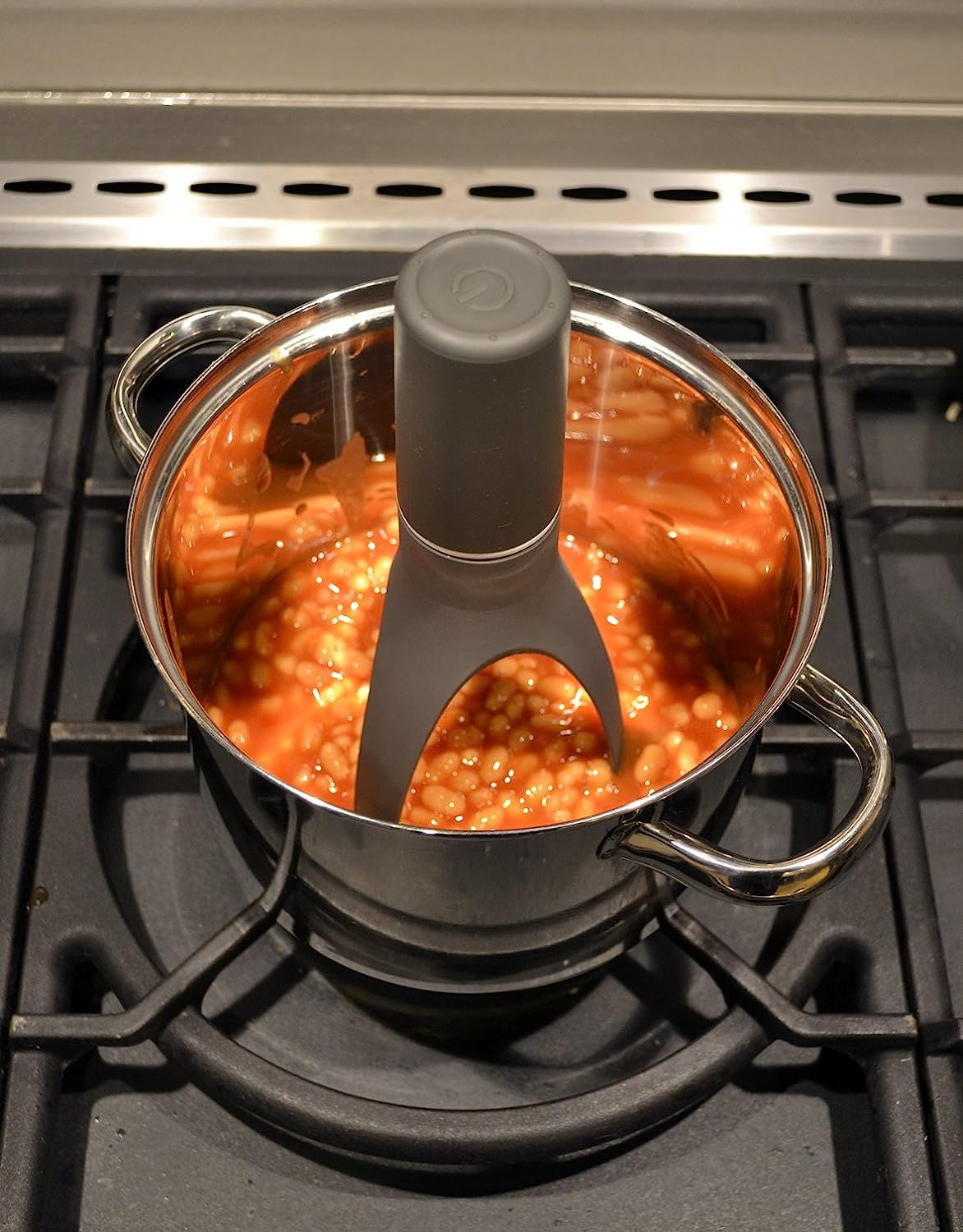 Unique Automatic Pan Stirrer - Long Nylon Legs Triangle Mixer Whisk ...