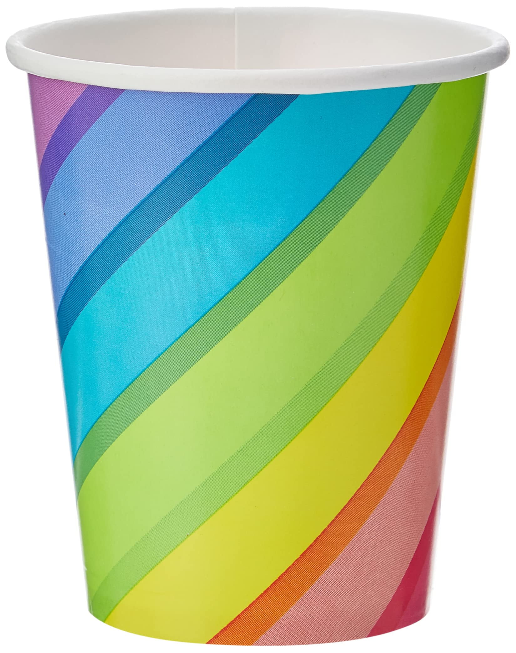 Unique Ballon & Rainbow 9 oz Cups 8pc - Walmart.com