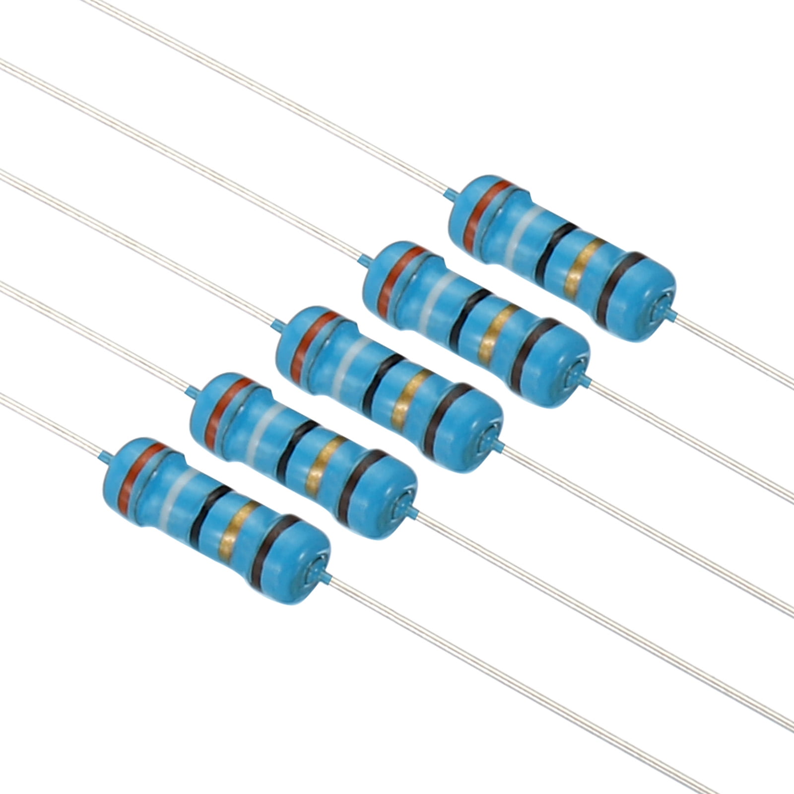 Unique Bargains 0.1Ohm to 10MOhm Metal Film Resistor Assortment Kit 86 ...