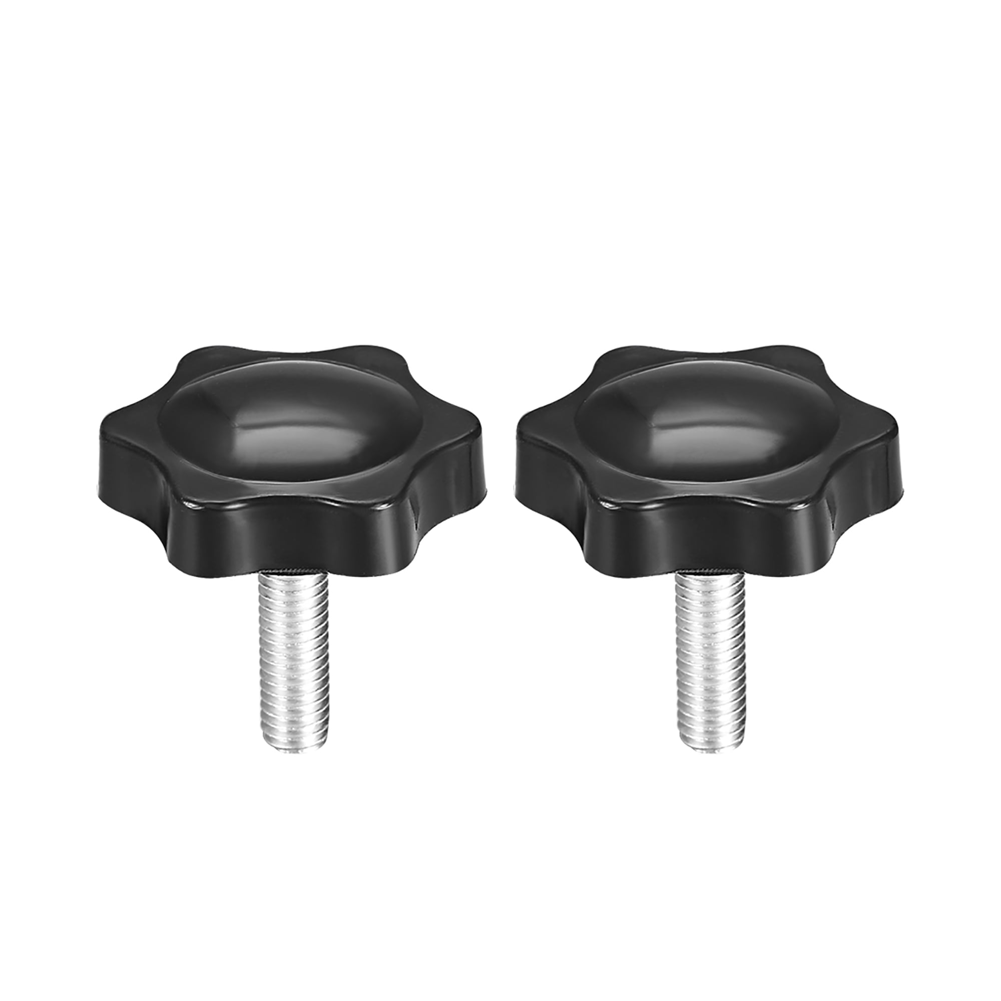 Unique Bargains 0.24''x0.79'' Clamping Handle Screw Knobs Handle Star ...