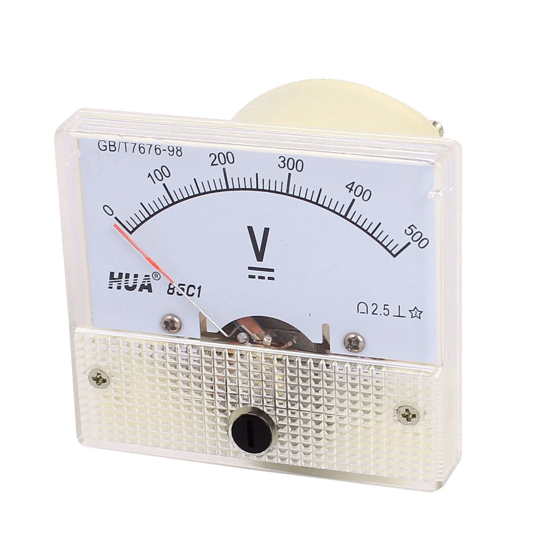 Unique Bargains 0-500V Class 2.5 Analog Panel Voltmeter Voltage Meter ...