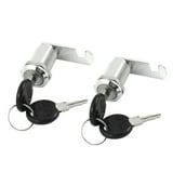 Uxcell, Drawer File Cabinet Lock, 0.75 inch Thread Cylinder, with Key ...