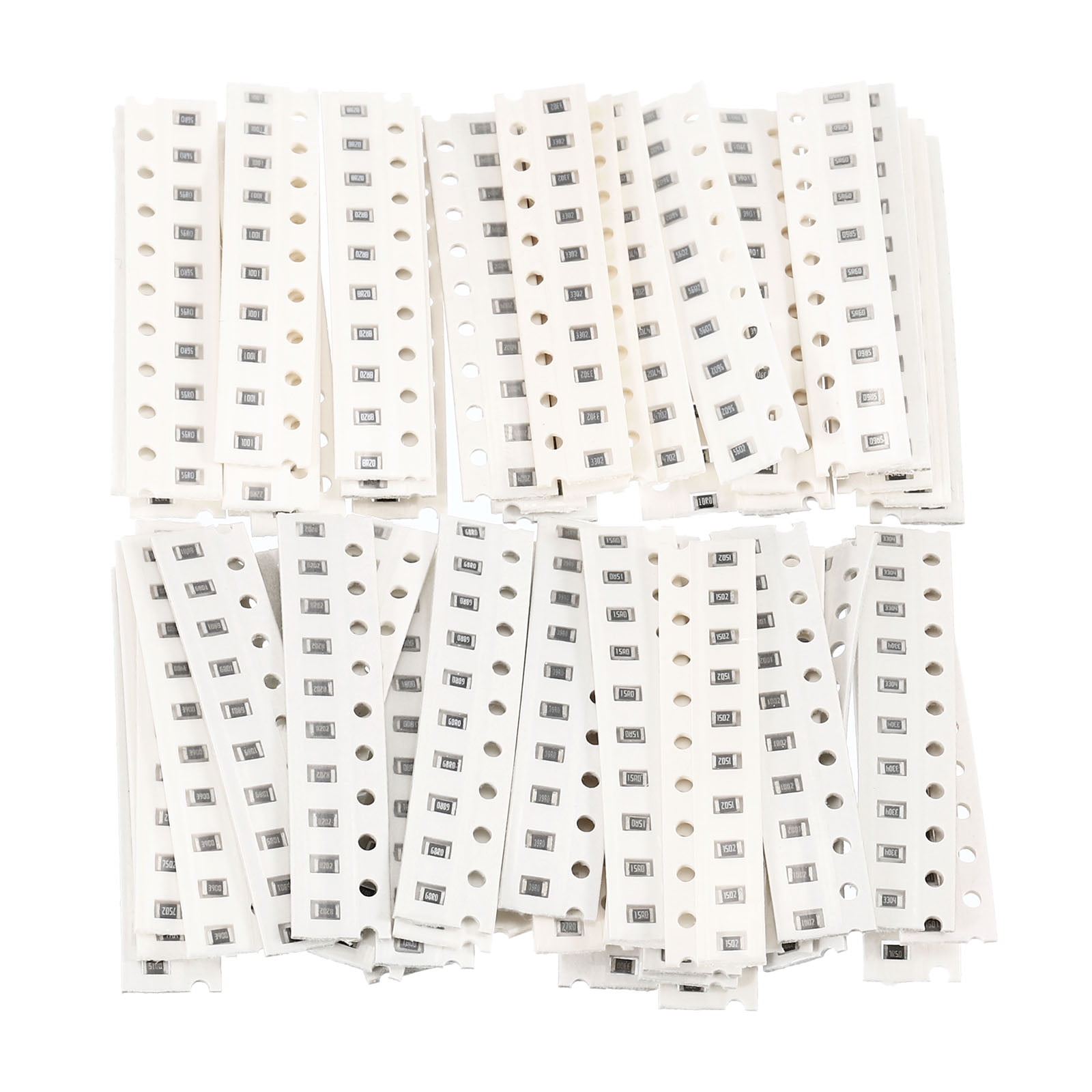 Unique Bargains 0805 Surface Mount Device Resistor Kit 1R-10M 56 Values ...
