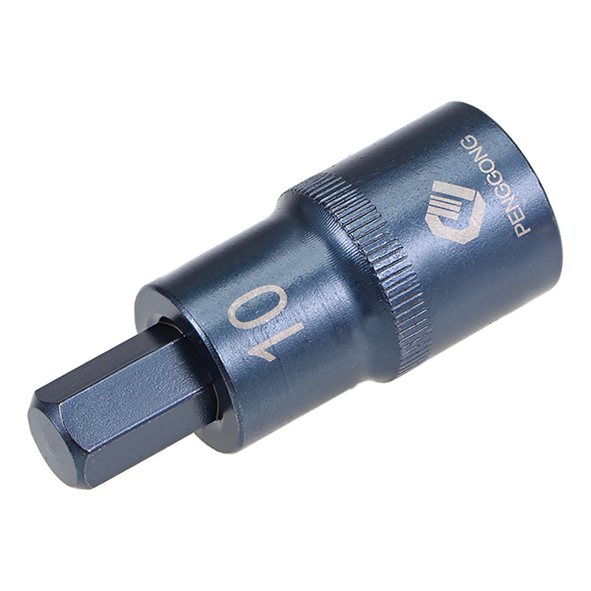 Unique Bargains 1/2-Inch Square Drive x H10 Metric Hex Bit Socket, 2 ...