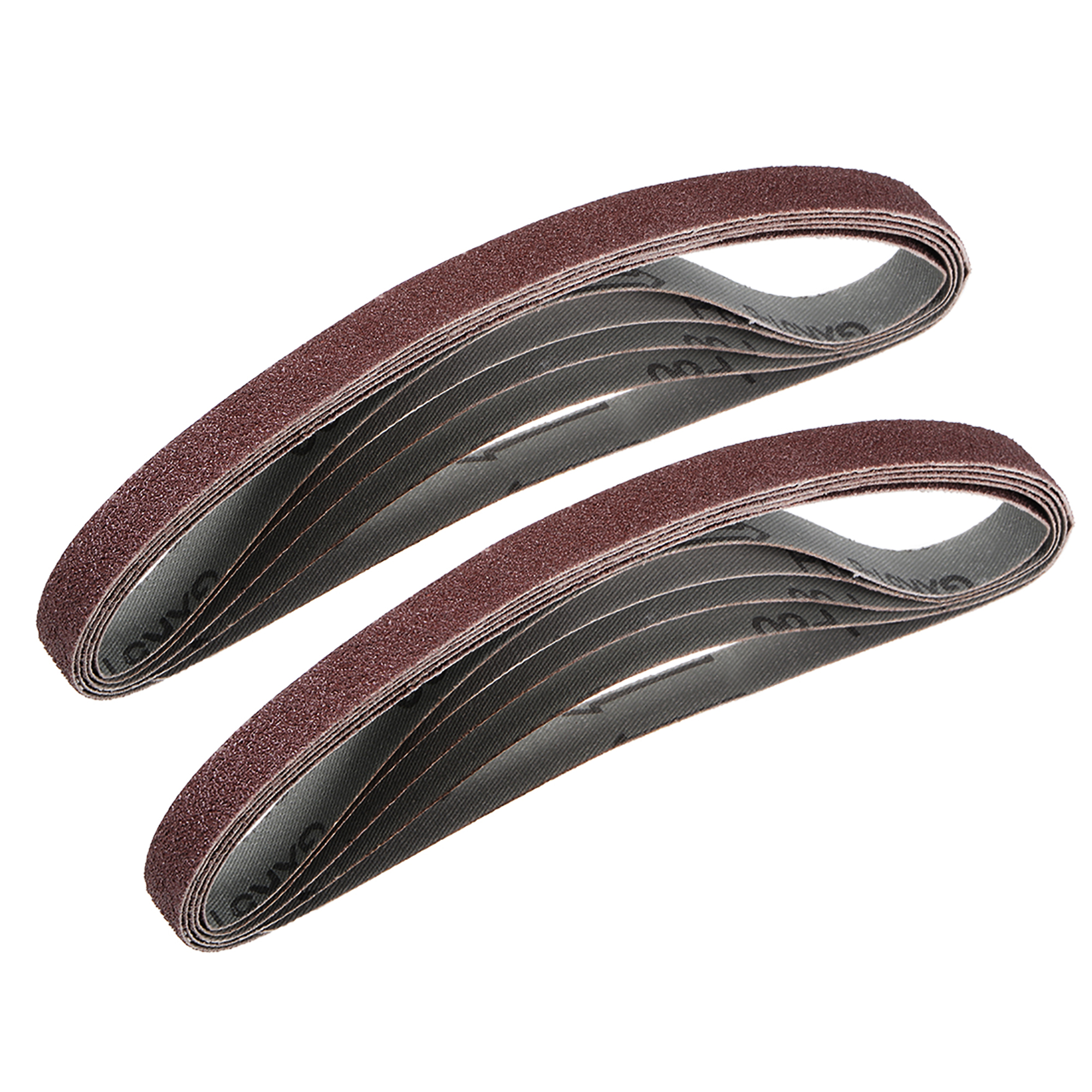 Unique Bargains 1/2-inch X 18-inch Sanding Belt 80 Grits Aluminum Oxide ...