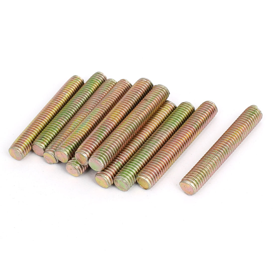 Unique Bargains 1.25mm Pitch M8 x 50mm Male Threaded All Thread Rod Bar ...