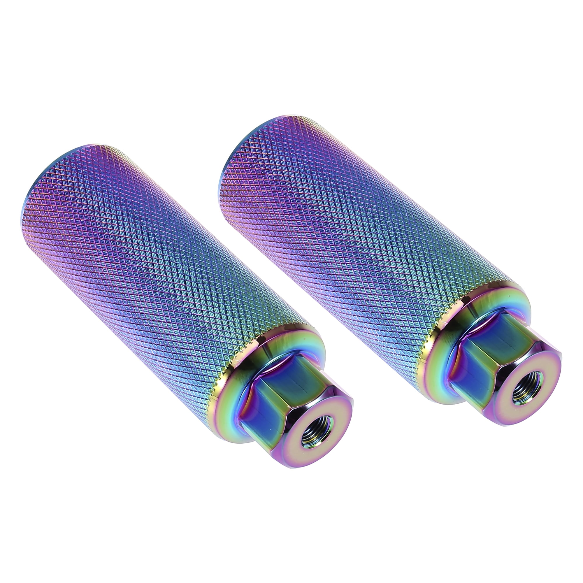 Unique Bargains 1 Pair 110x38mm Universal Aluminum Alloy Axle Rear Foot ...