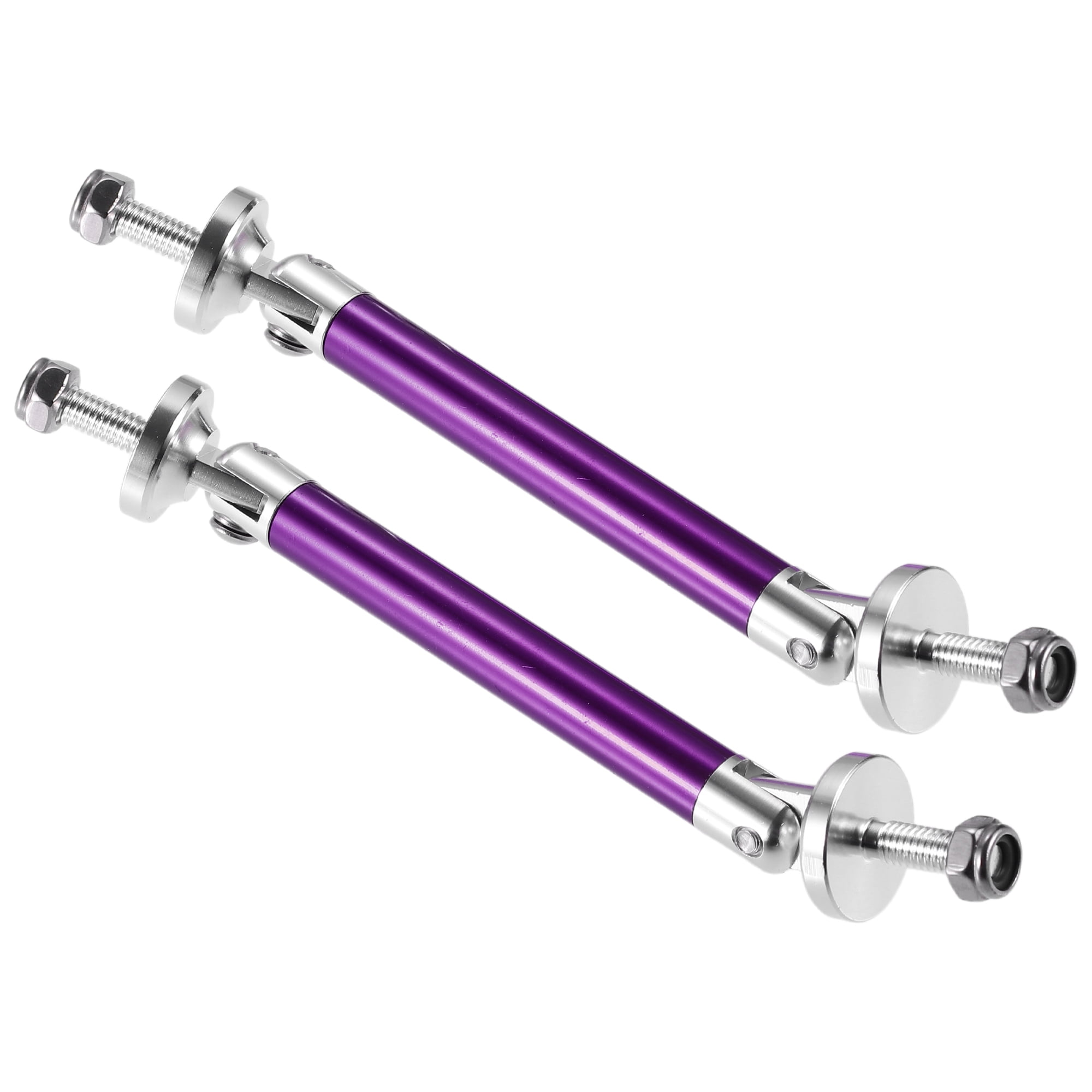 Unique Bargains 1 Pair 3"-4" Adjustable Aluminum Alloy 75mm Front ...