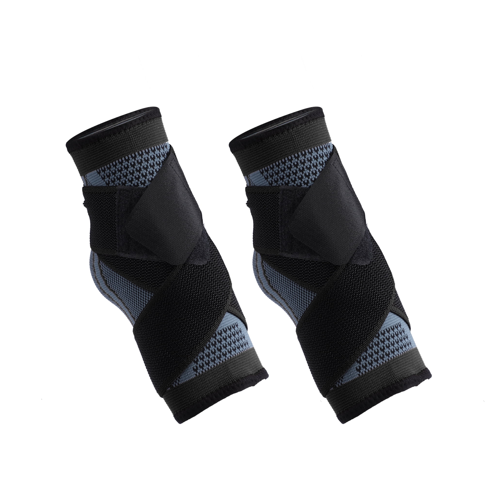 Unique Bargains 1 Pair Adjustable Ankle Brace Achilles Tendon Wrap ...