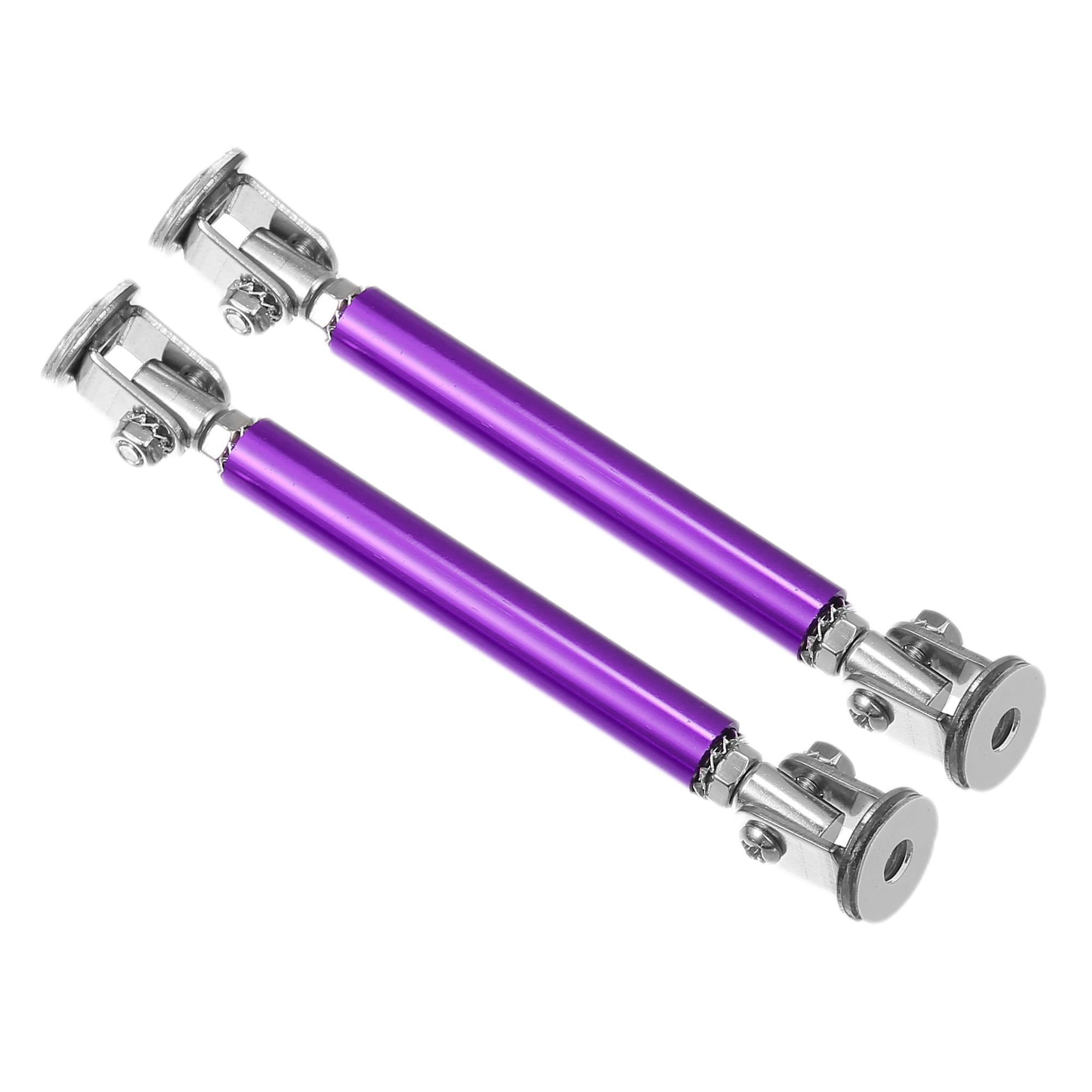 Unique Bargains 1 Pair Aluminum Alloy 3"-5" 75mm Car Front Bumper Lip ...