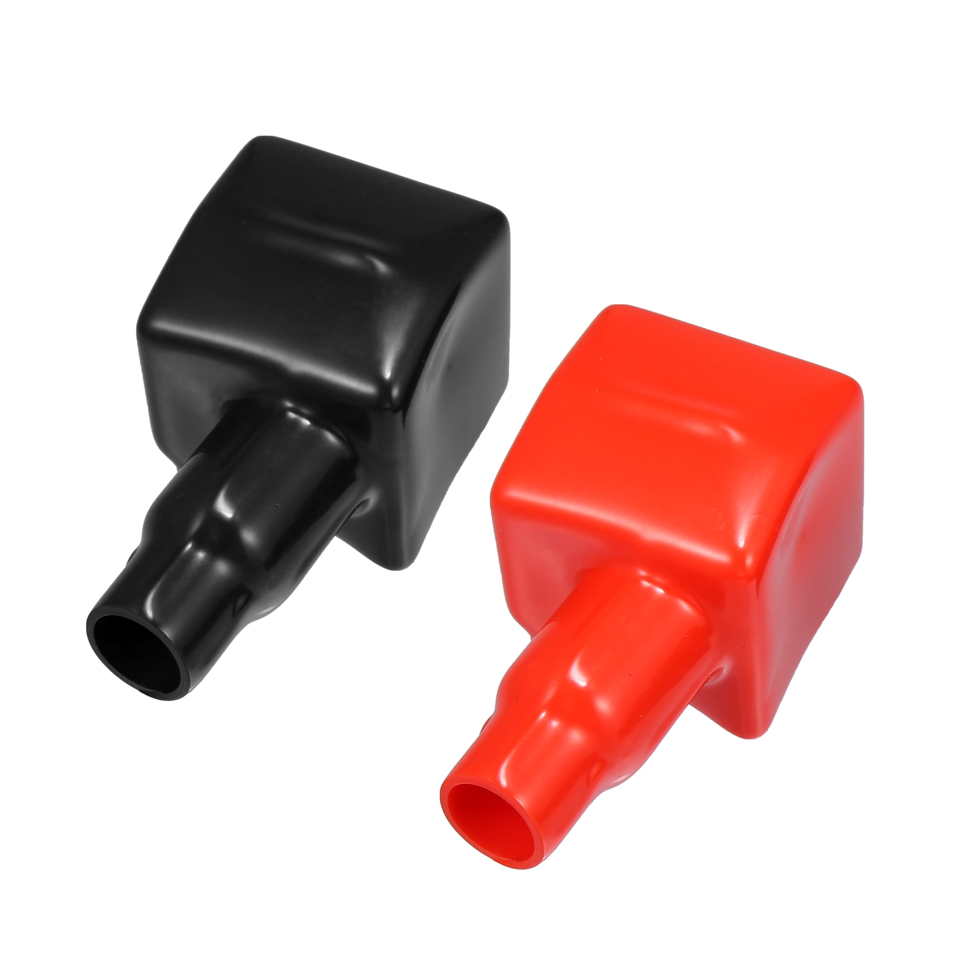 Unique Bargains 1 Pair Battery Terminal Insulation Covers 15mm ID Car ...