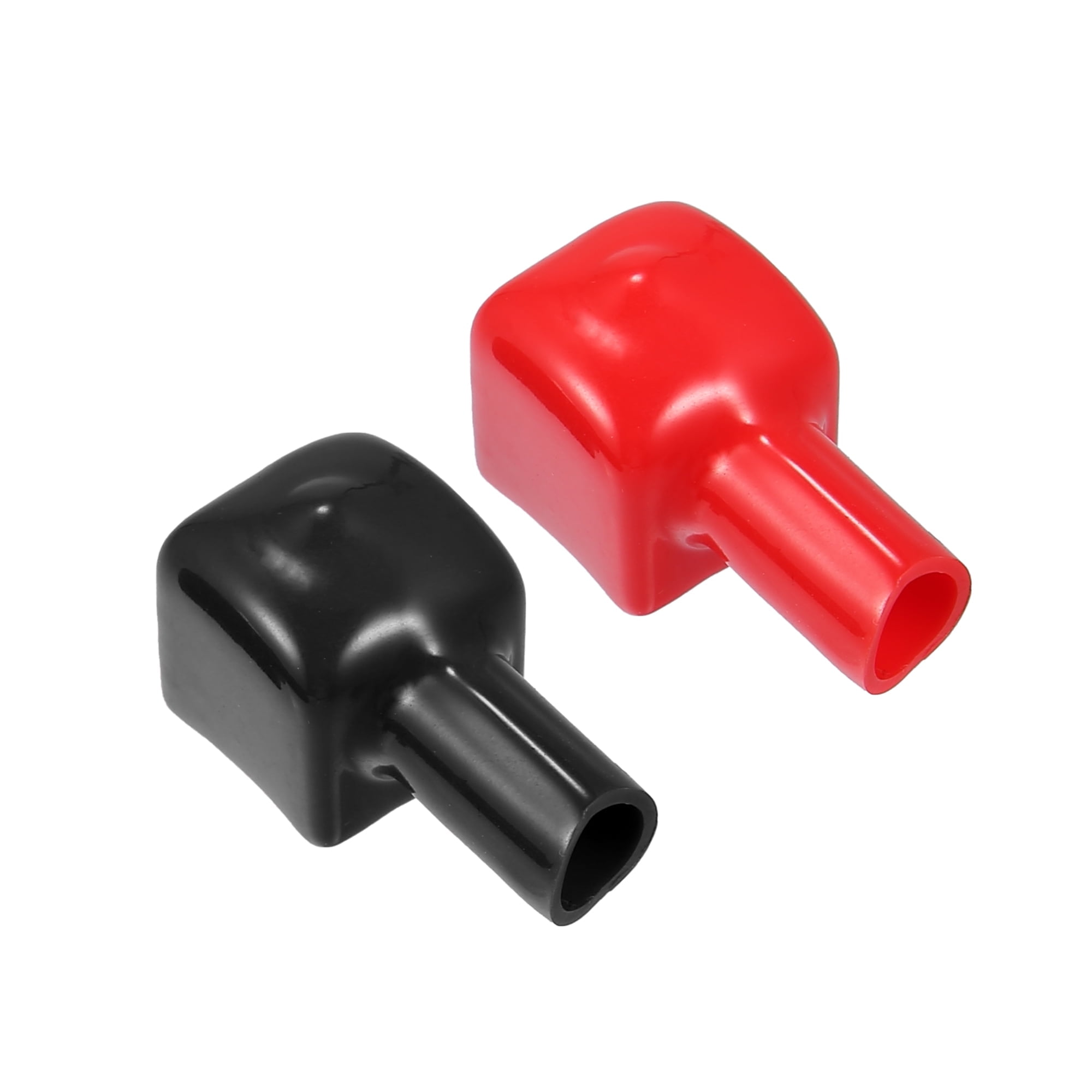 Unique Bargains 1 Pair Battery Terminal Insulation Covers 7mm 0.28 ...