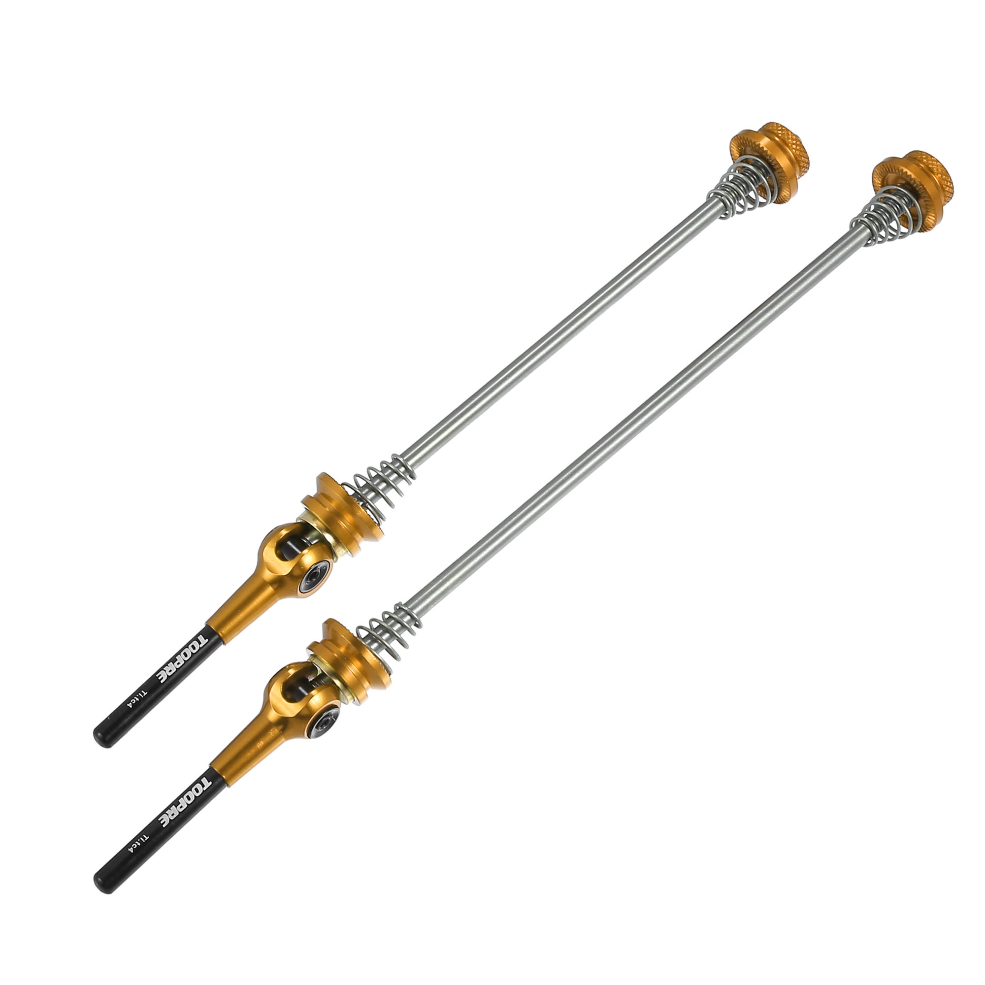 Unique Bargains 1 Pair Bicycle Quick Release Axles Skewers Lever Front ...