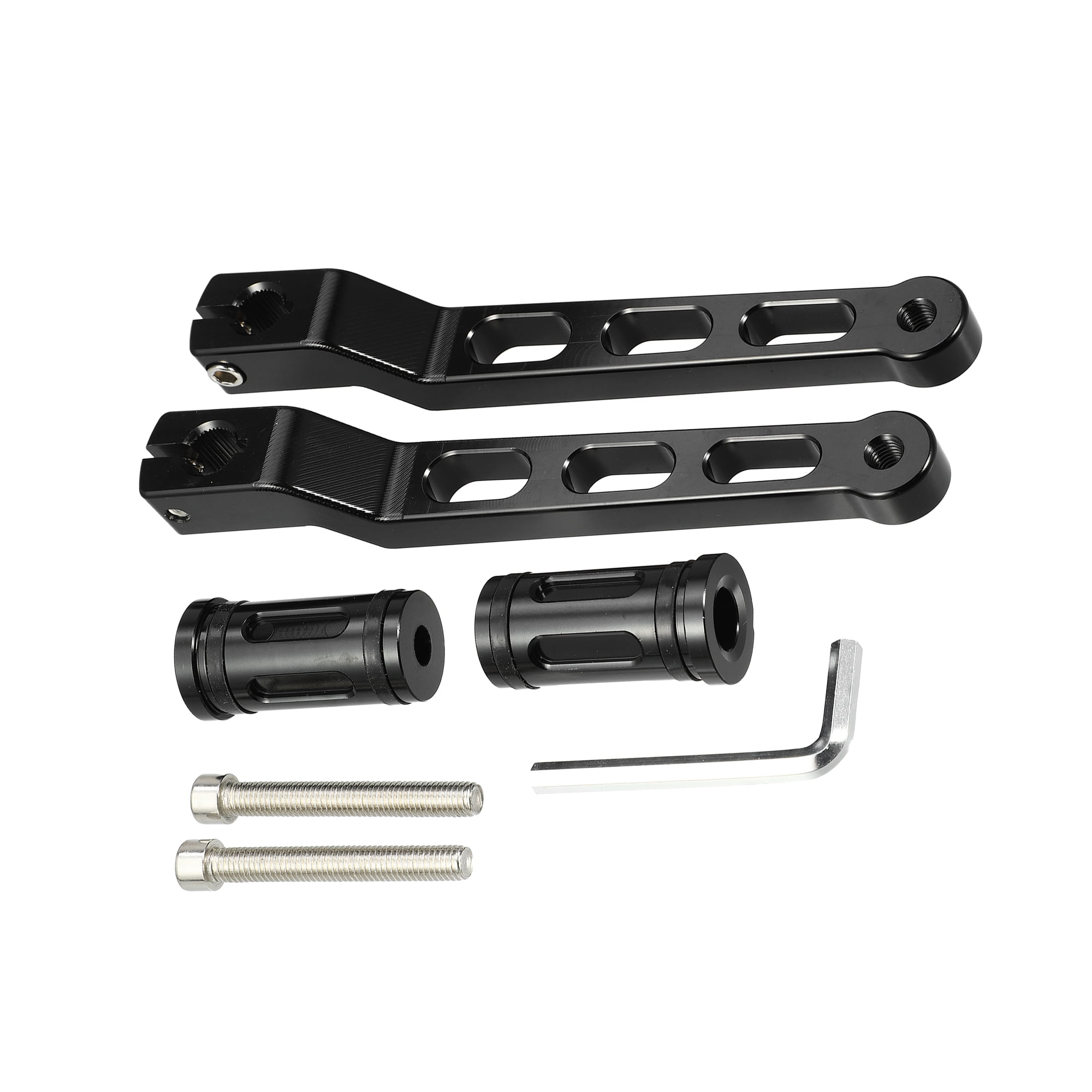 Unique Bargains 1 Pair Black Motorcycle Heel Toe Gear Shift Lever Kit ...