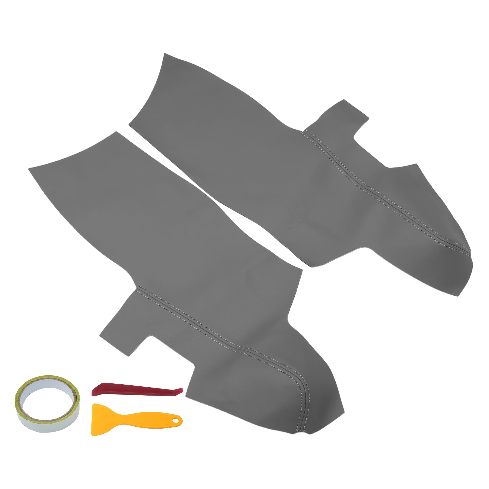 1 Pair Car Front Door Panel Armrest Cover Interior Door Trims Fit for ...