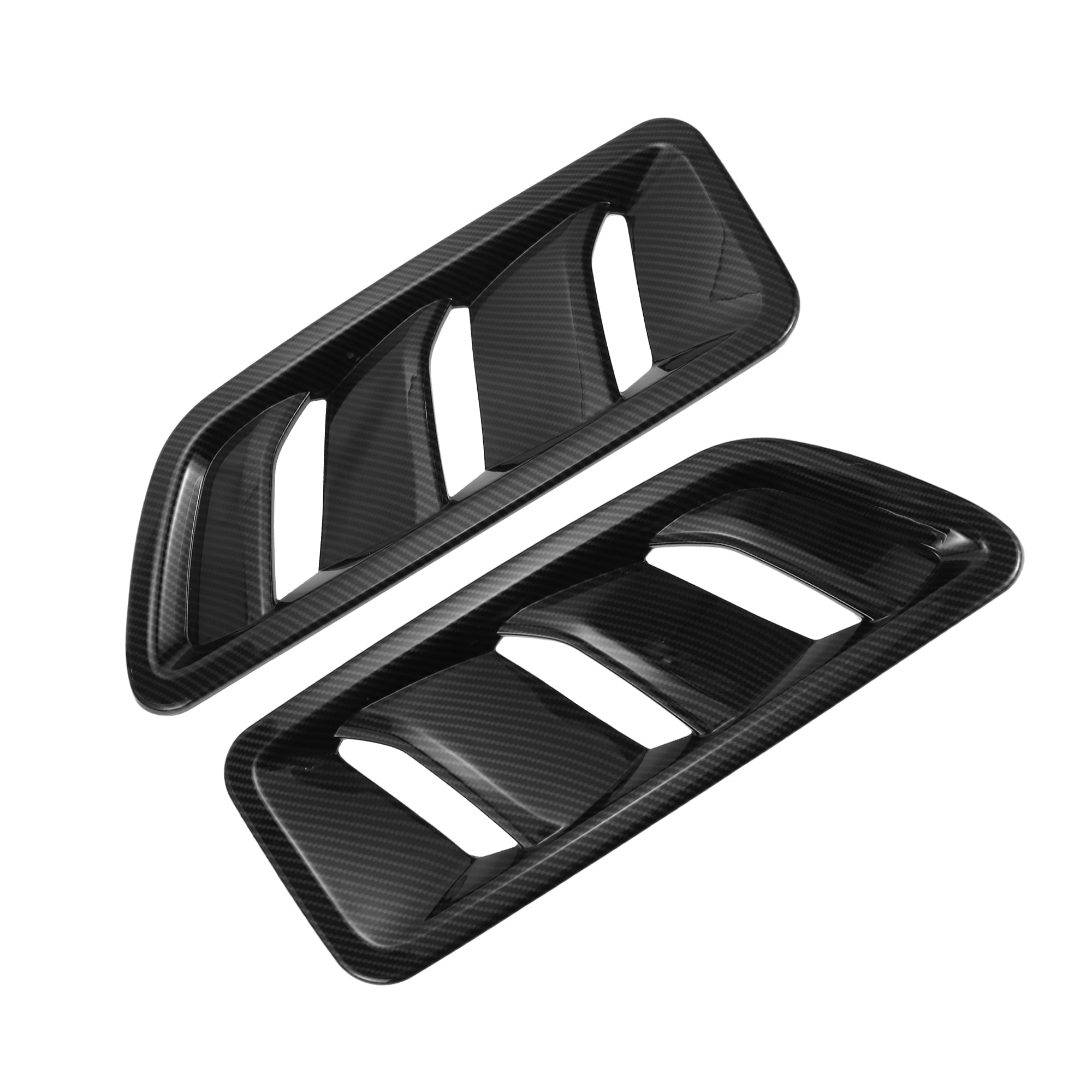 Unique Bargains 1 Pair Car Front Hood Air Outlet Vent Cover Trim for ...