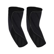 Unique Bargains Pair Reduce Joint Pain Arm Elbow Compression Sleeve L ...