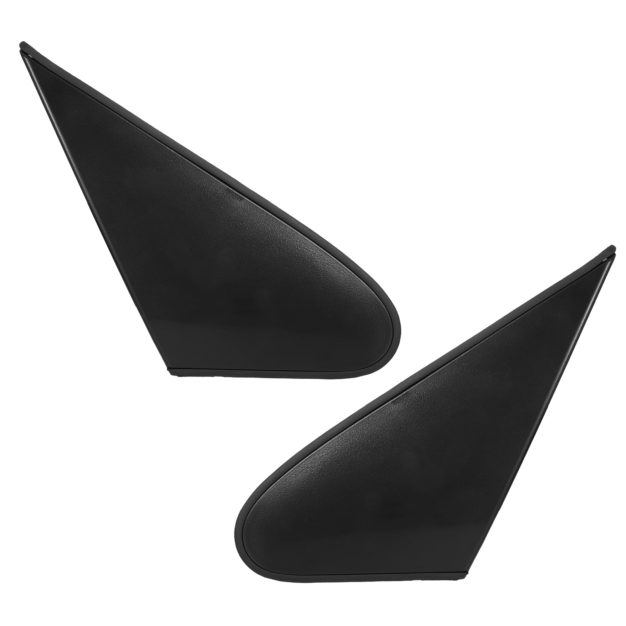 Unique Bargains 1 Pair Front Mirror Corner Fender Triangle Cover No ...