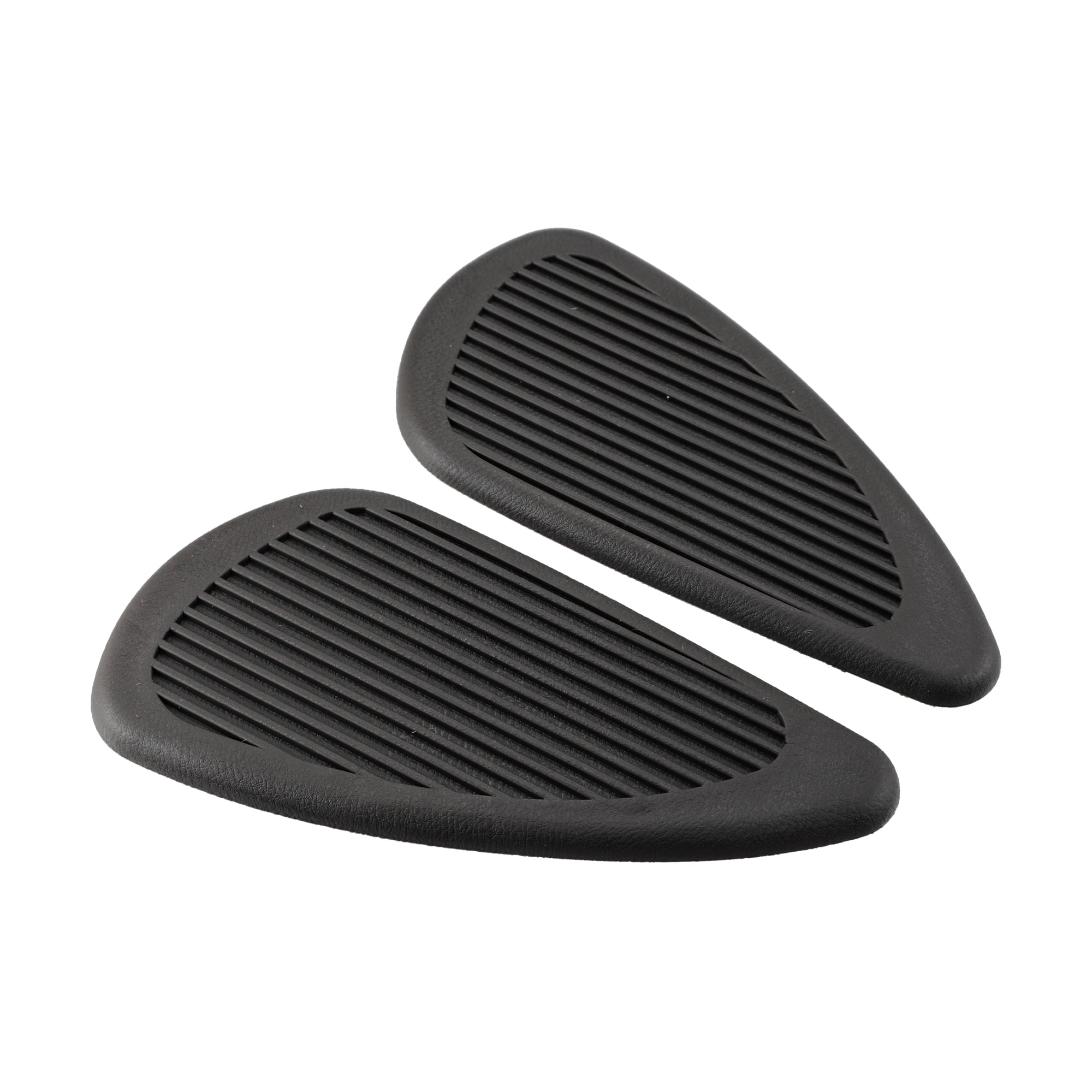 Unique Bargains 1 Pair Fuel Tank Protector Rubber Pad Side Panels ...