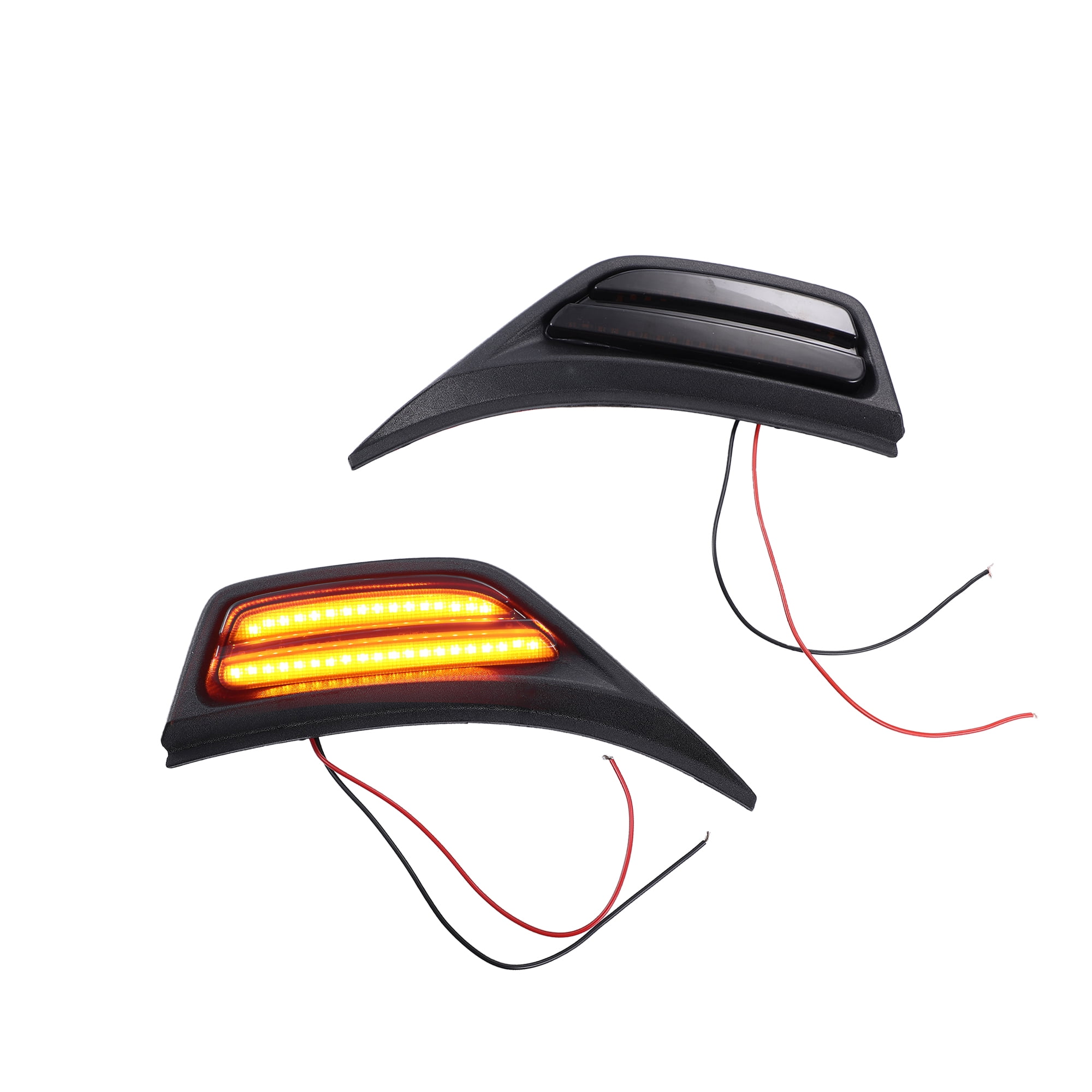 Unique Bargains 1 Pair LED Side Marker Light Front Fender Vent Light ...