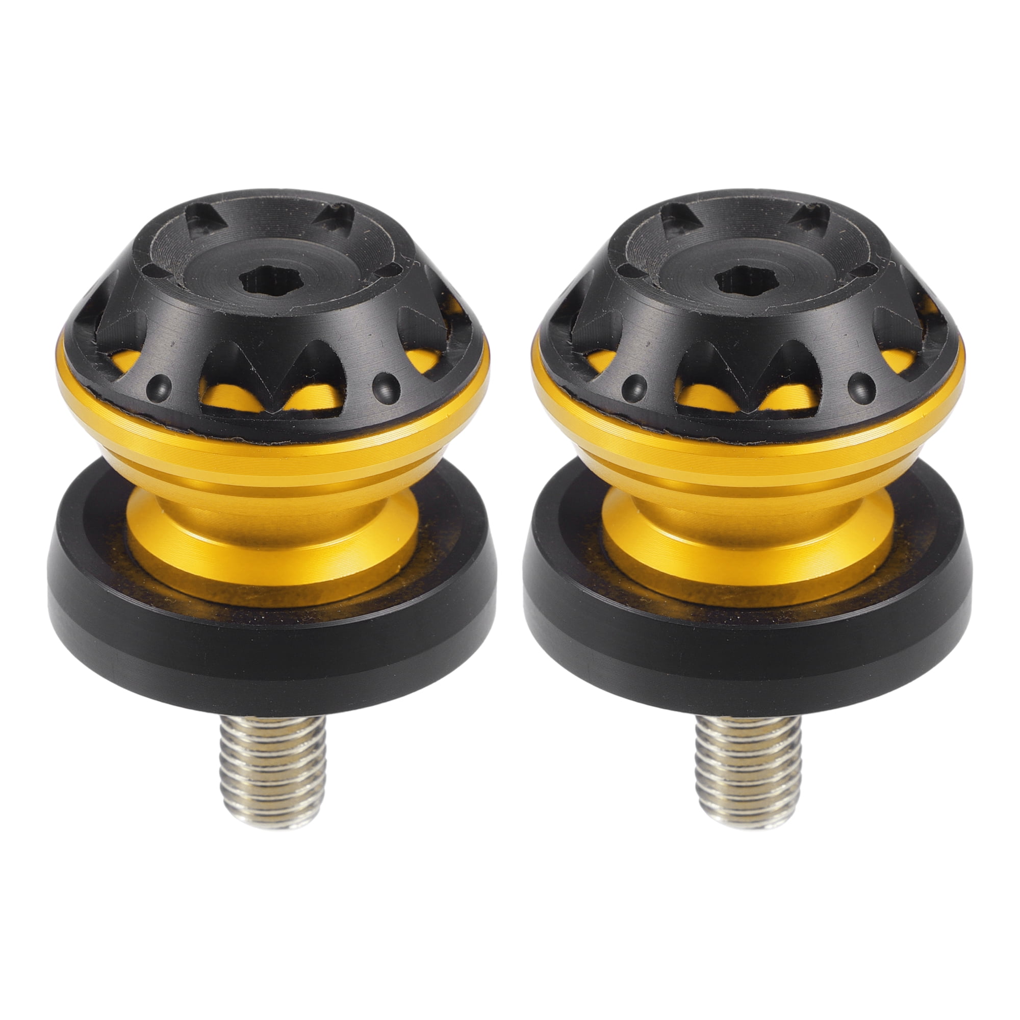 Unique Bargains 1 Pair Motorbike Swingarm Spool 10mm M10x1.5 CNC Swing ...