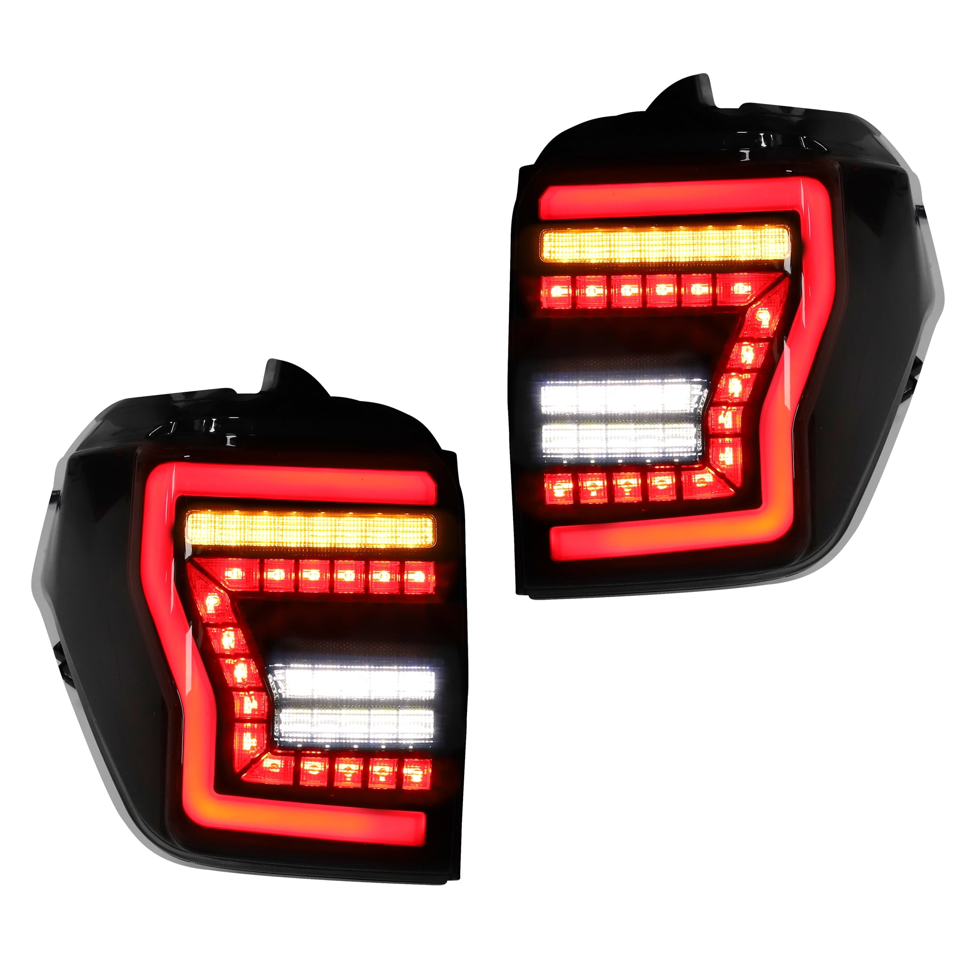 Unique Bargains 1 Pair OLED Tail Lights Assembly Car Sequential Turn ...