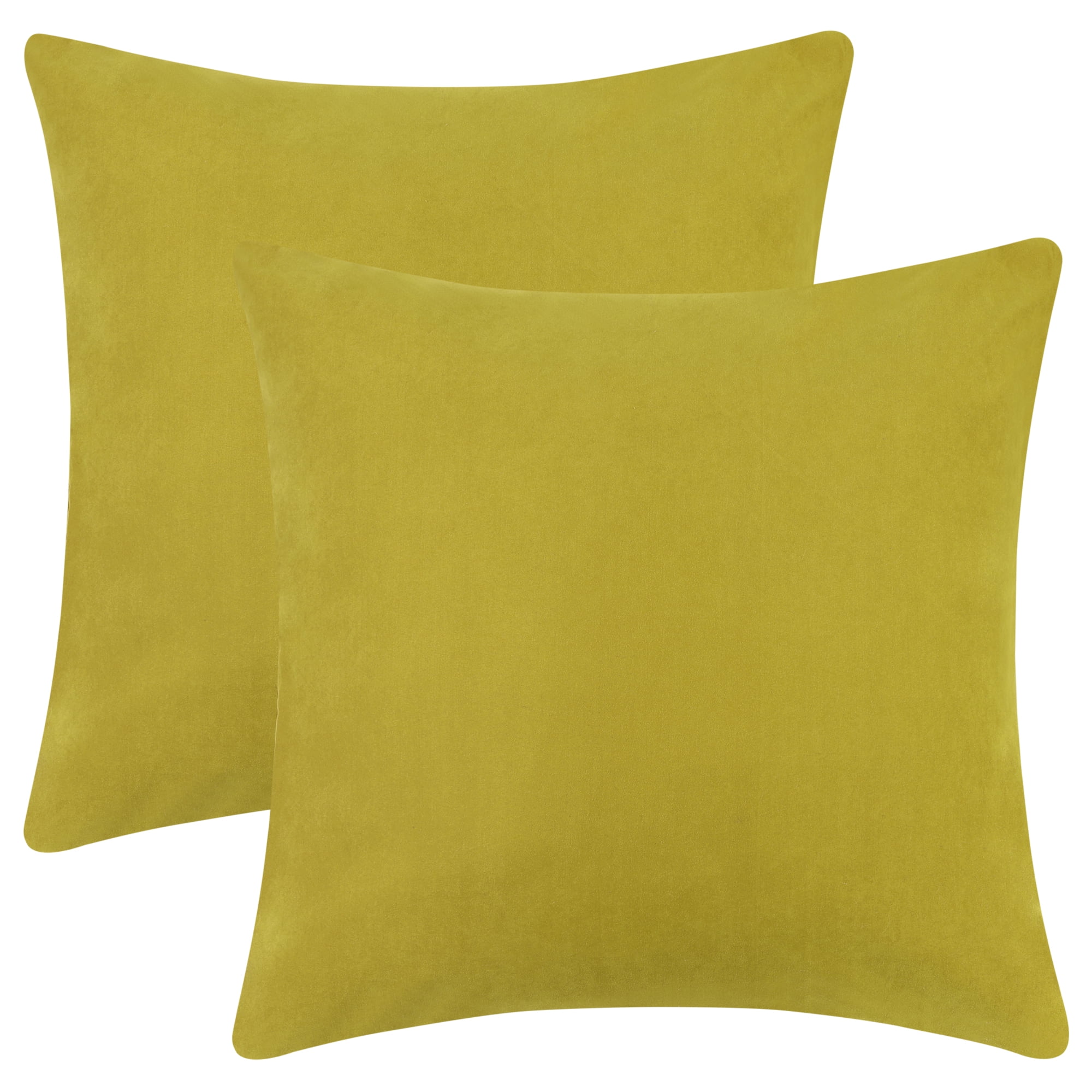 Unique Bargains 1 Pair Solid Color Pillowcases with Hidden Zipper for ...