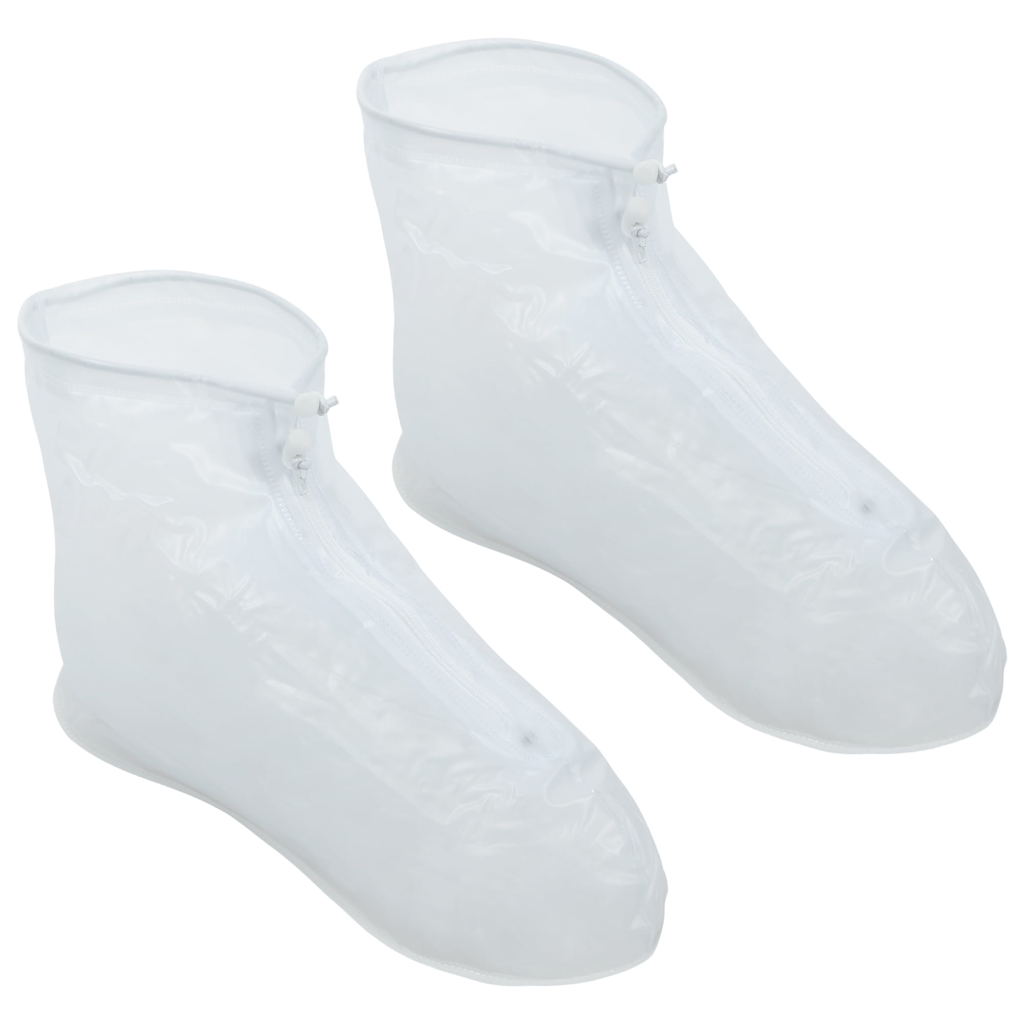 Unique Bargains 1 Pair Unisex Waterproof Reusable Rain Shoe Covers ...