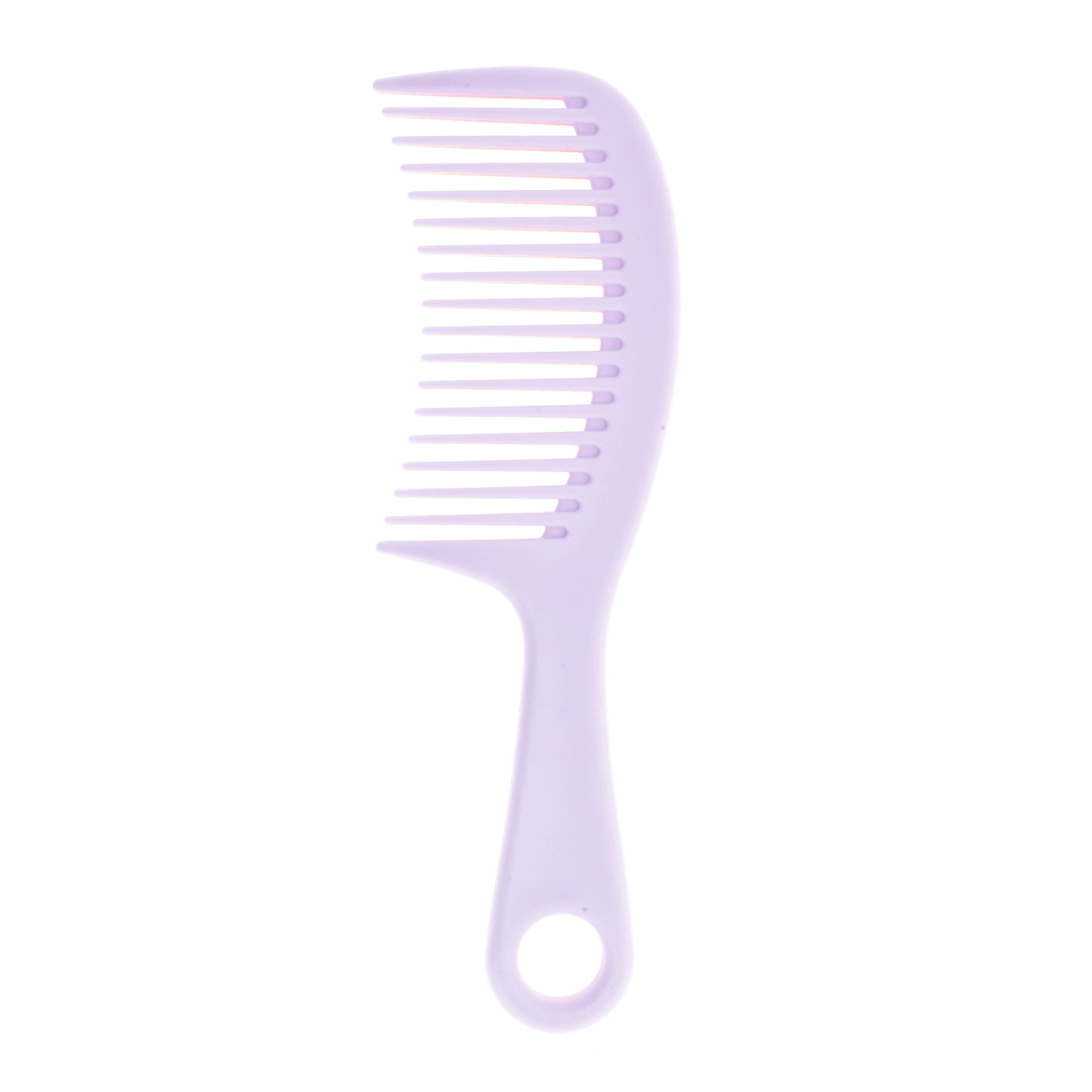 Unique Bargains 1 Pc Arc Round Hole Wide Tooth Comb for Curly Thin Hair ...