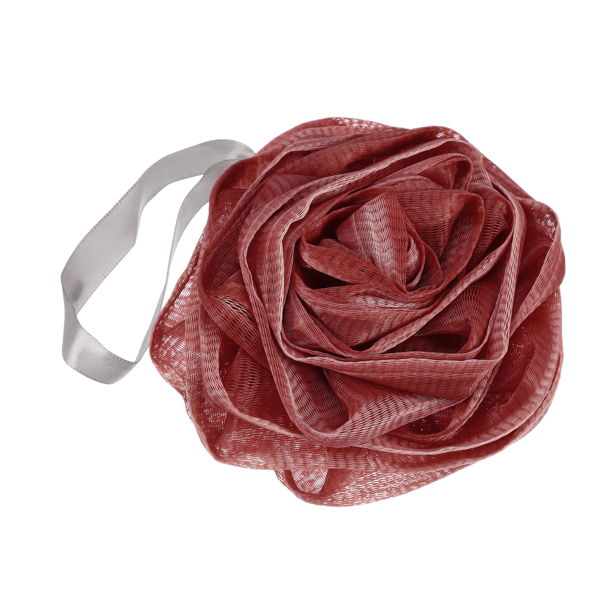 Unique Bargains 1 Pc Bath Shower Loofah Sponge Body Puff for Bathroom 6 ...