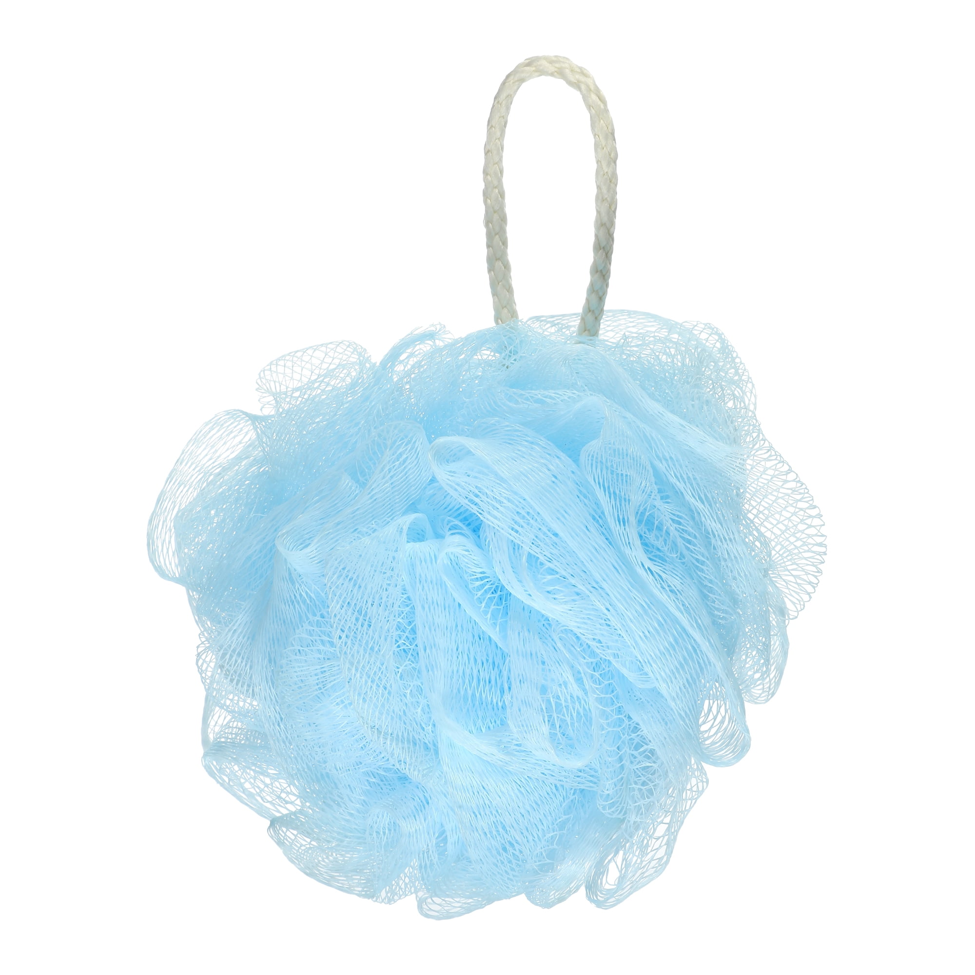 Unique Bargains 1 Pc Bath Shower Loofah Sponges Body Puffs for Bathroom ...