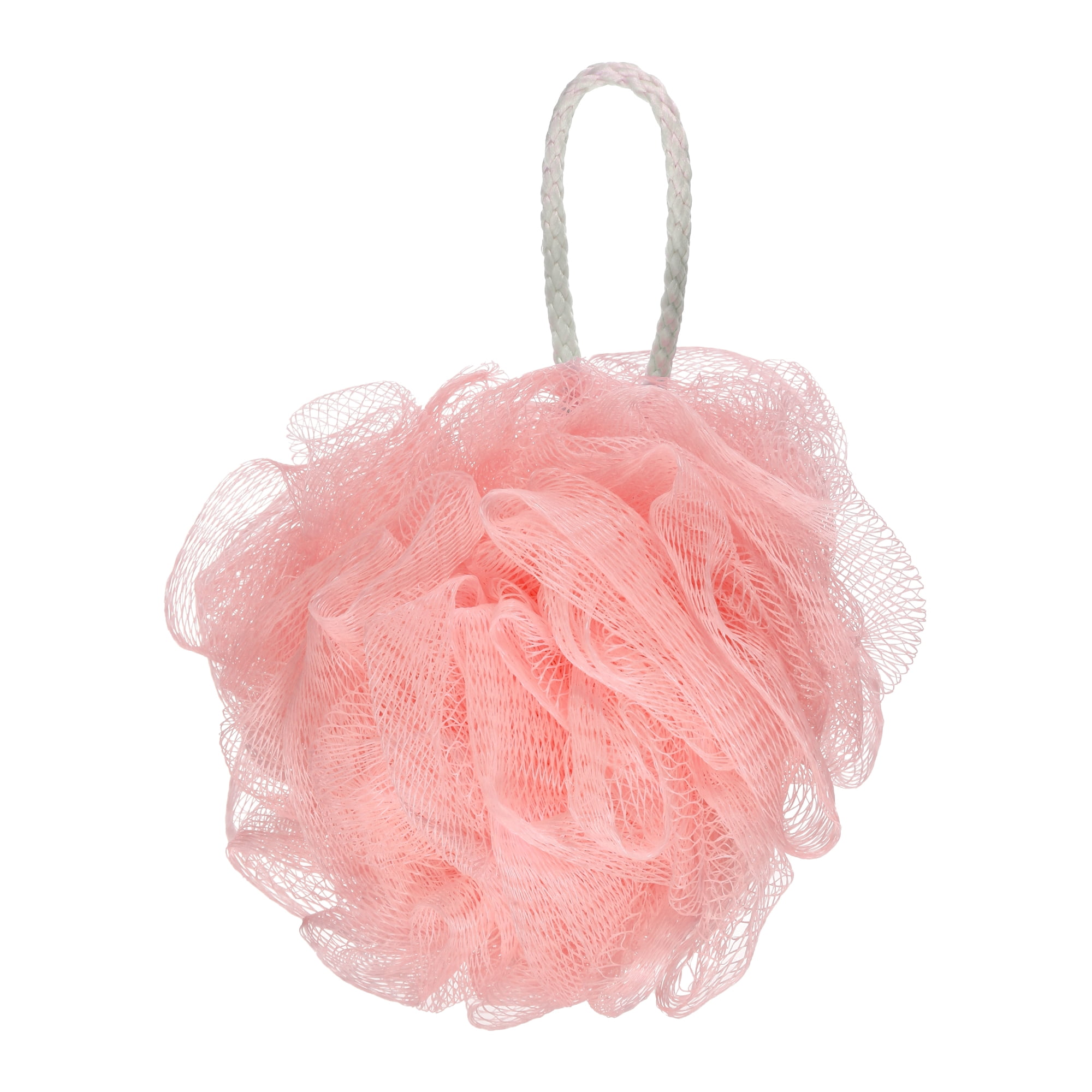 Unique Bargains 1 Pc Bath Shower Loofah Sponges Body Puffs for Bathroom ...