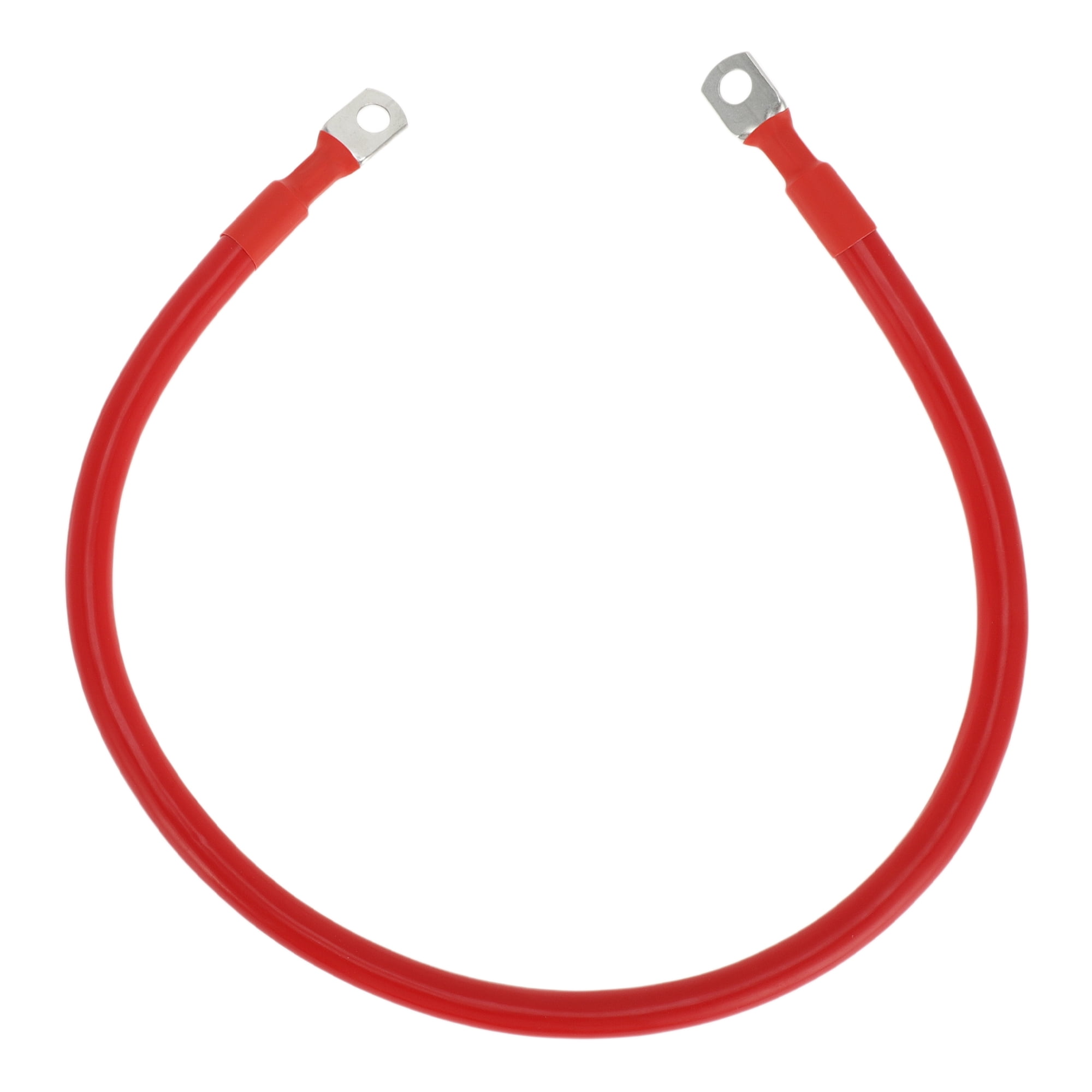 Unique Bargains 1 Pc Battery Inverter Cable 2 AWG Gauge 2FT 5/16" Lug ...
