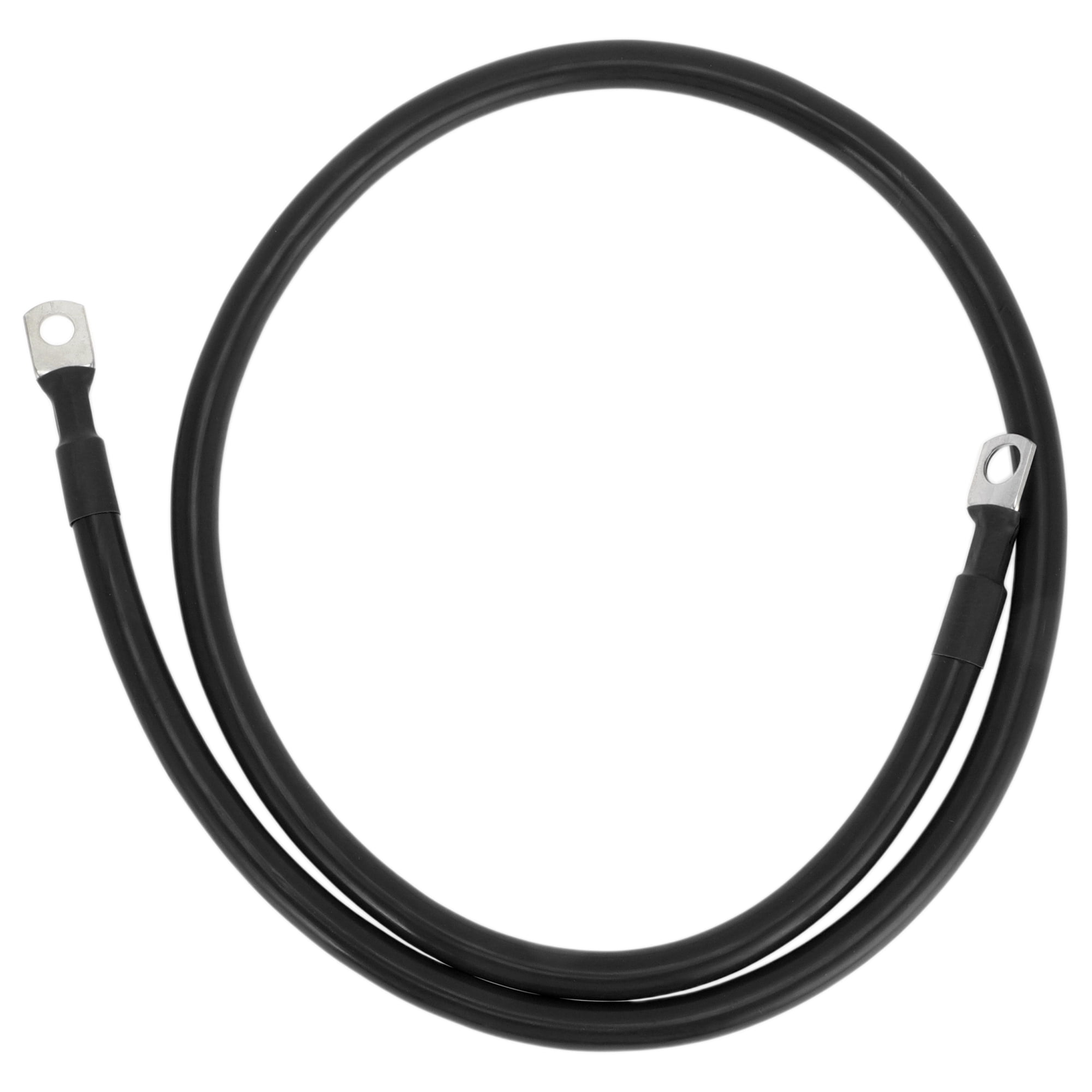 Unique Bargains 1 Pc Battery Inverter Cable 2 AWG Gauge 3.5FT 3/8" Lug ...