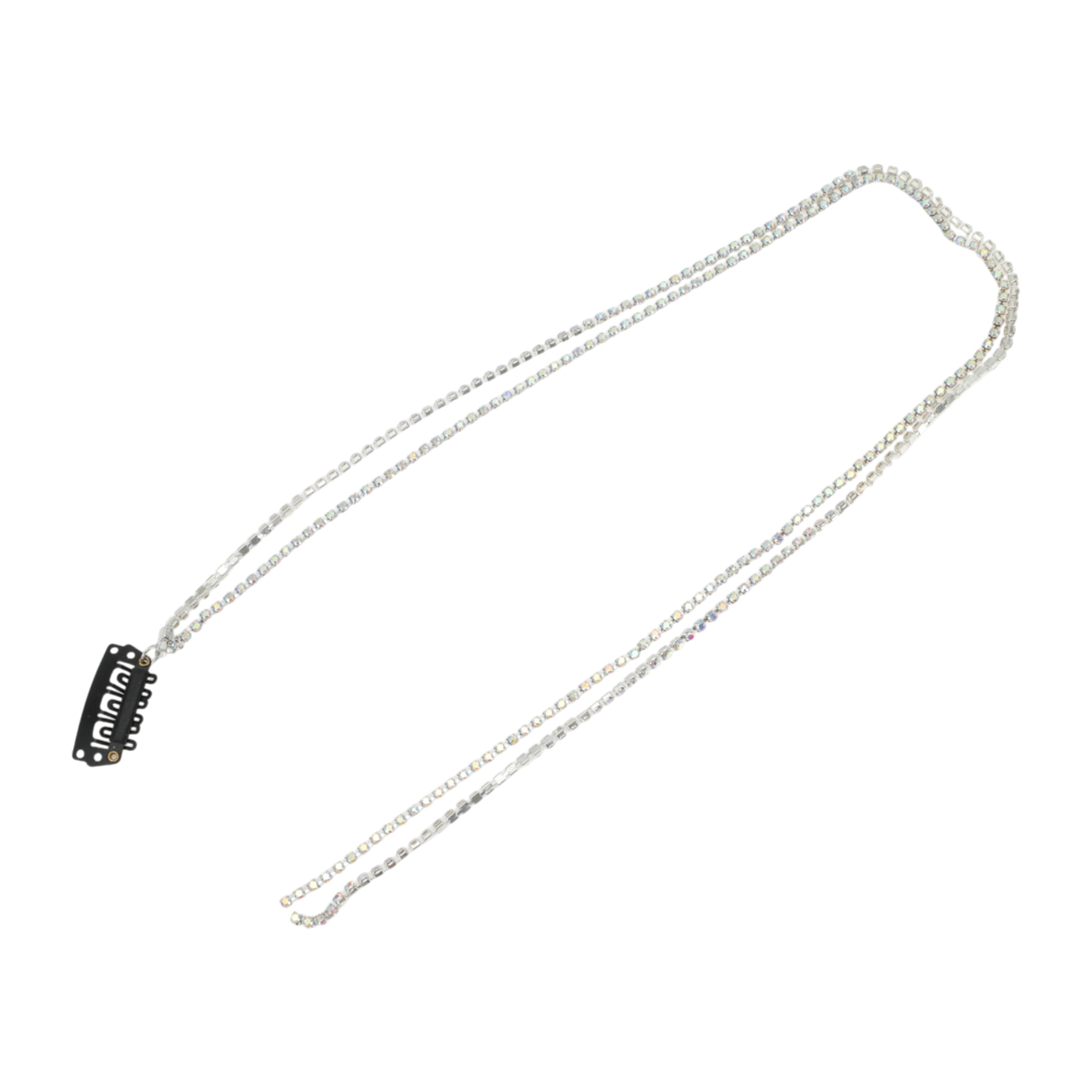 Unique Bargains 1 Pc Braided Hair Chain Colorful Rhinestone Braid Hair Accessories for Women ...