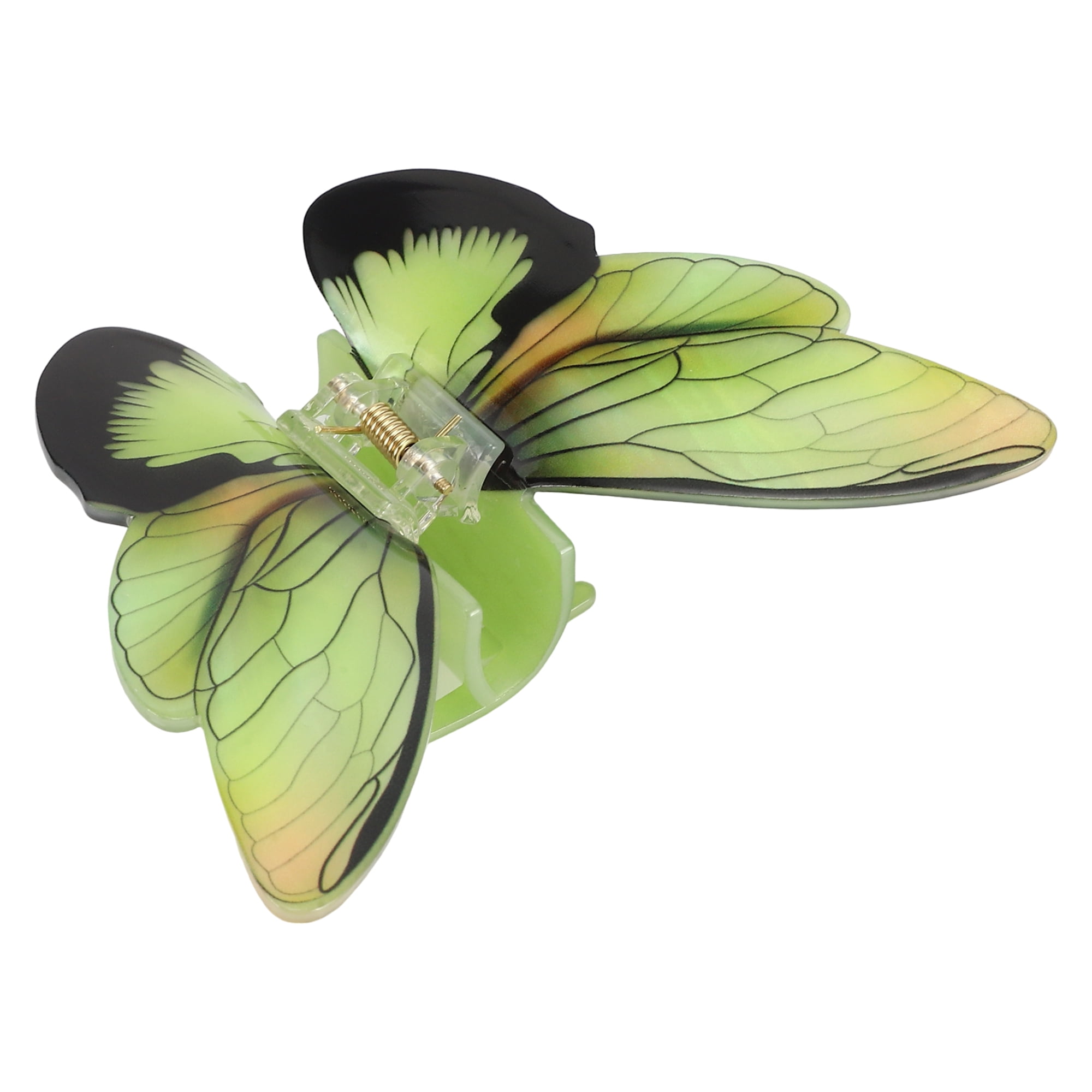 Unique Bargains 1 Pc Butterfly Hair Clips Hairdo Clip for Women 4.13"x3 ...