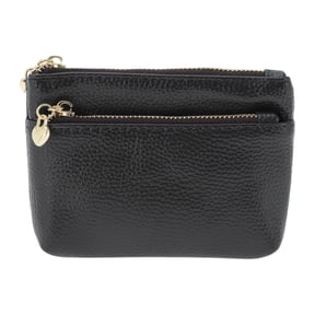 Daisy Rose Luxury Quilted Key Chain pouch | PU Vegan Leather coin purse ...