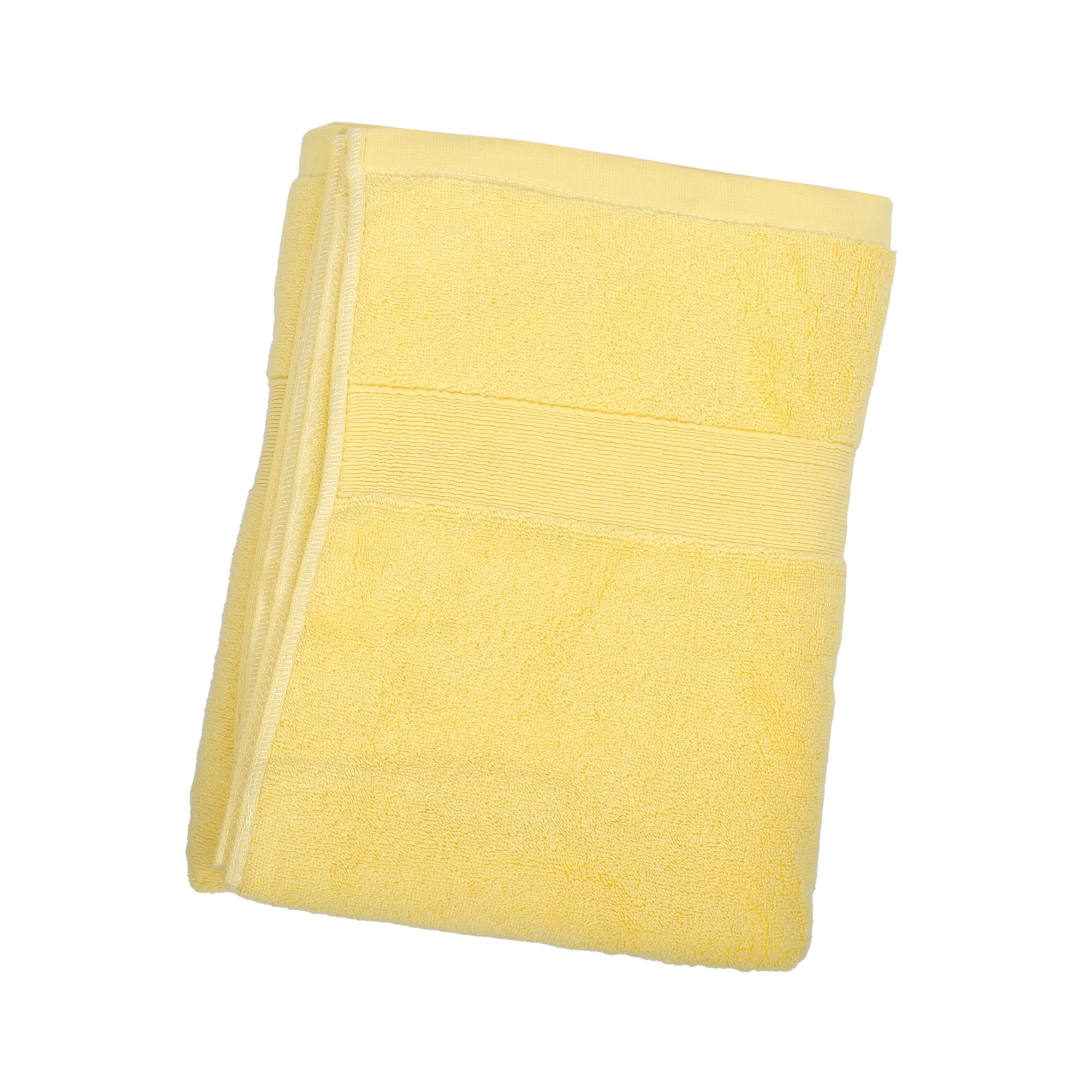 Unique Bargains 1 Pc Cotton Bath Towel Absorbent Cotton Towel 27.56"x55 ...